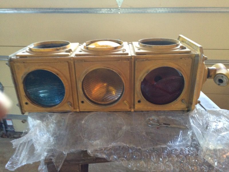 Vintage Crouse Hinds 4 Way Traffic Light Signal TL 1001 Restoration ...
