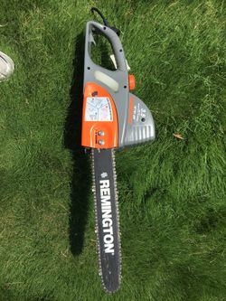 Remington 3.5 hp electric chainsaw store