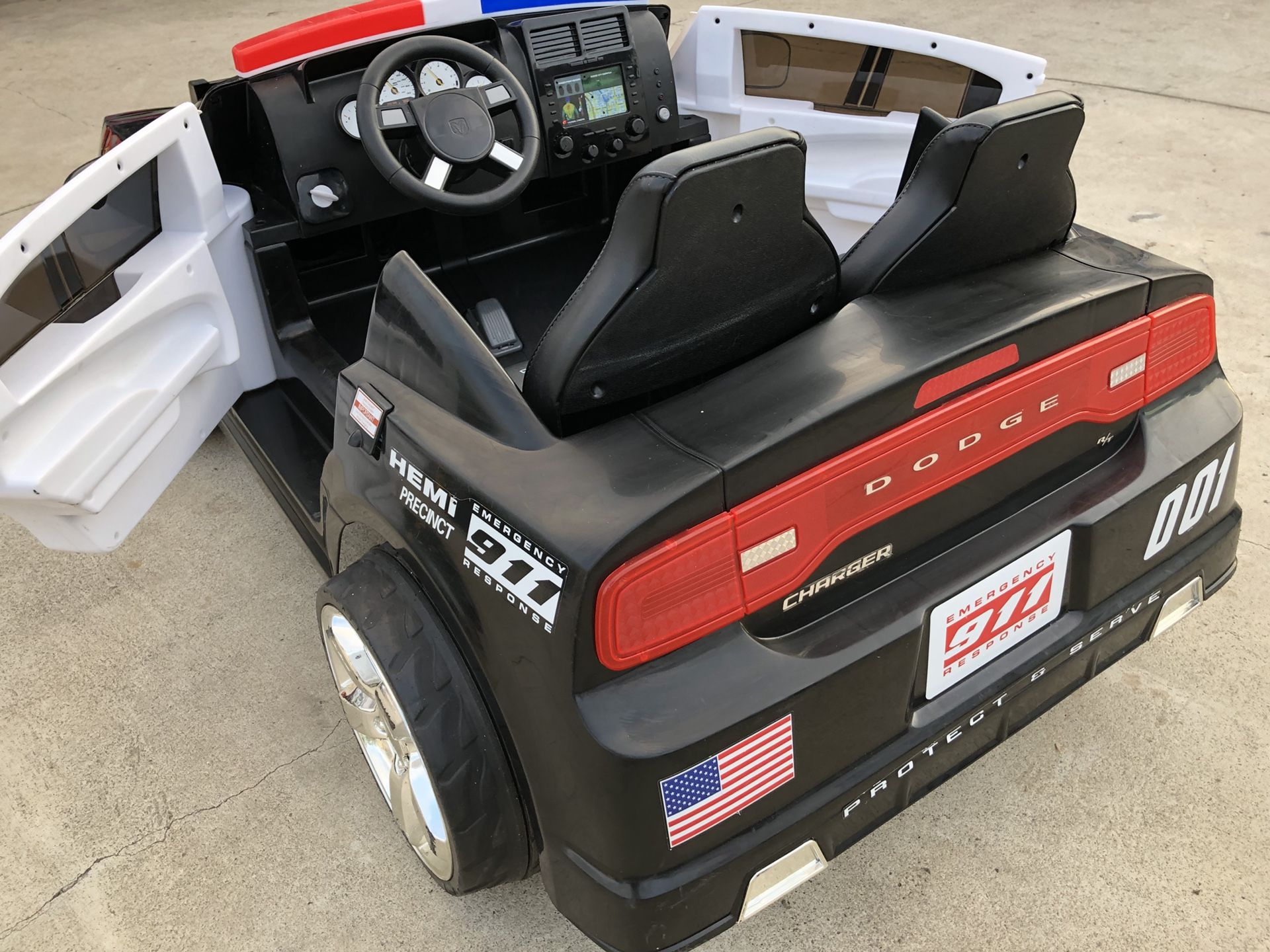 Power Wheels Charger Police Car