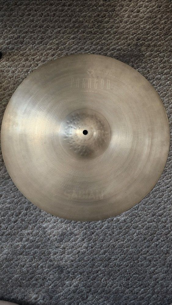 USED Sabian Paragon (Neil Peart Signature) 18 inch crash cymbal! for ...