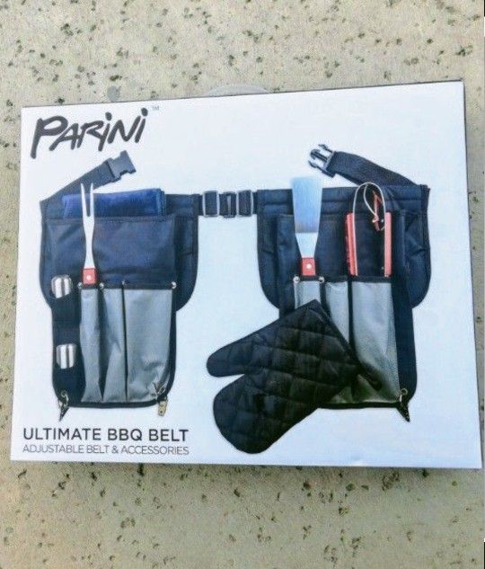 Ultimate BBQ Accessories Tools W/Adjustable Belt Set for Sale in ...