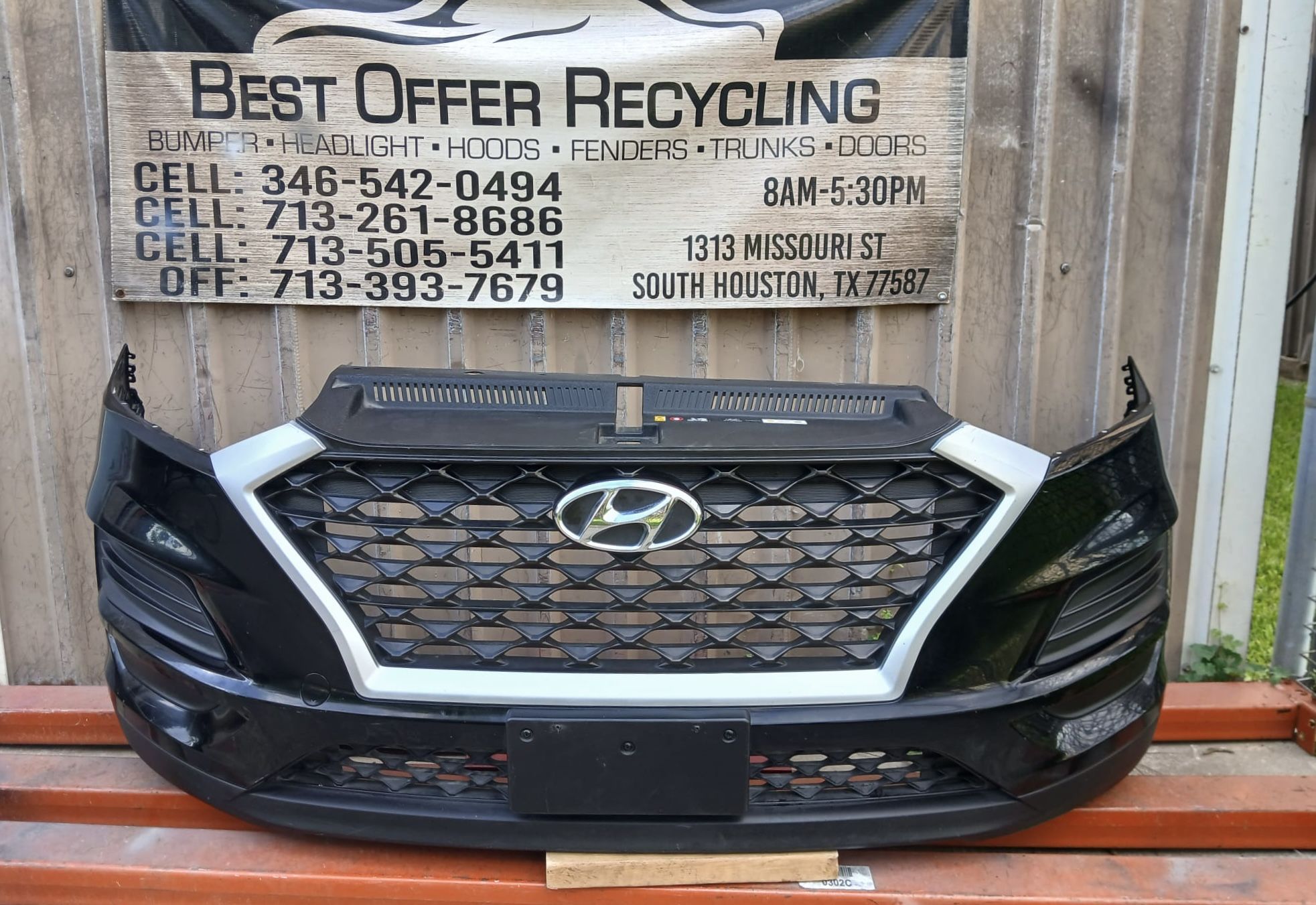 2020 Hyundai Tucson Front Bumper