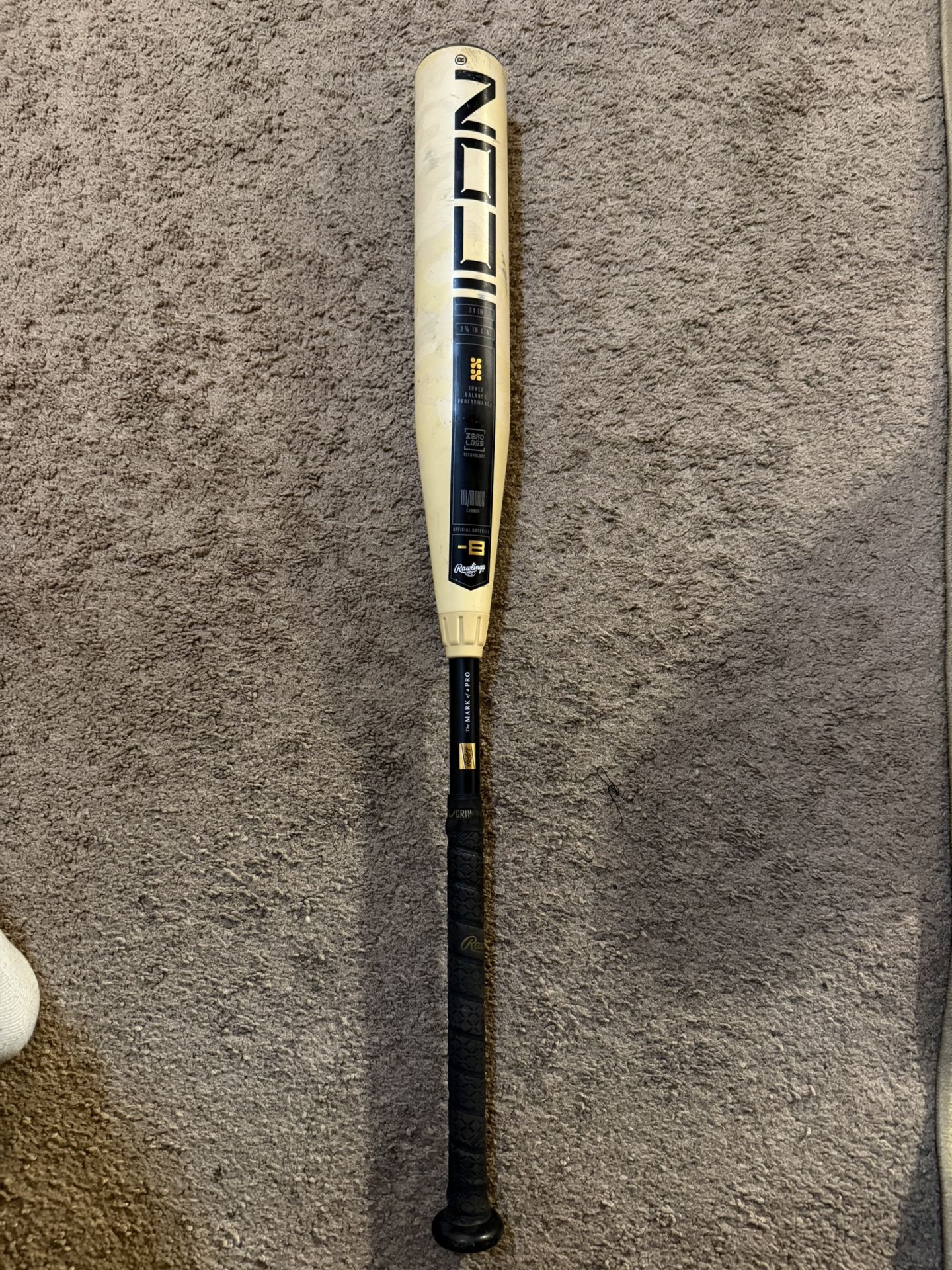 Rawlings ICON USA Bat 31” Drop -8 (2023) | RUS518 | Youth Baseball for ...