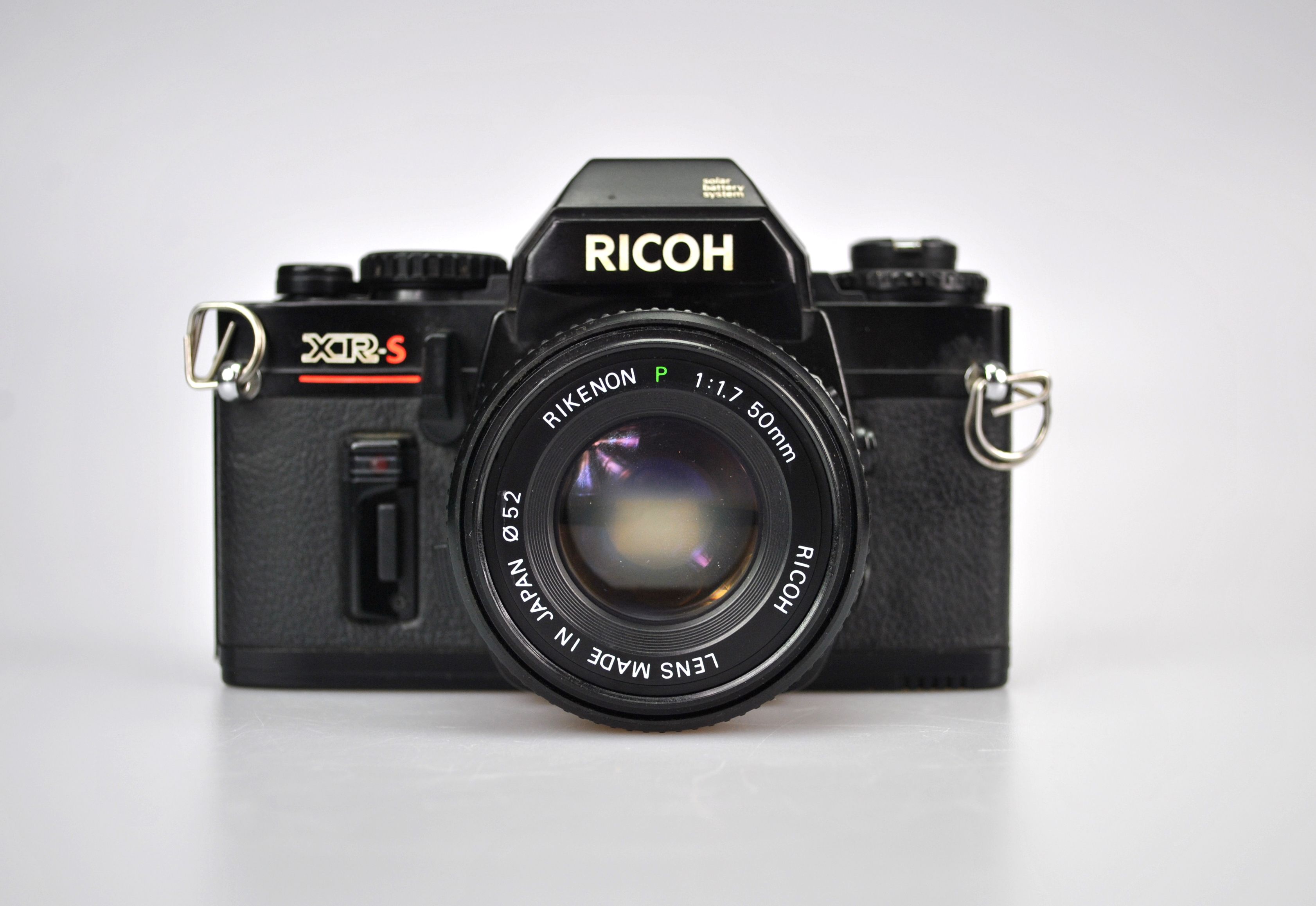 Ricoh Xr-S 35Mm SLR Camera Solar Battery System Vintage 1970’s ...