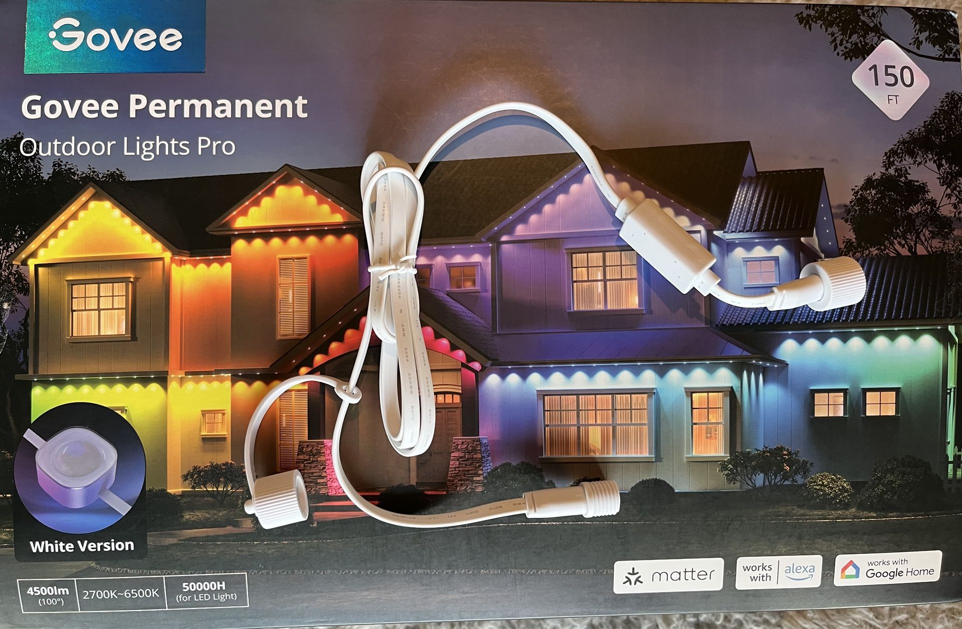 Govee Permanent Outdoor PRO 4ft Extension for Sale in Shoreline, WA ...