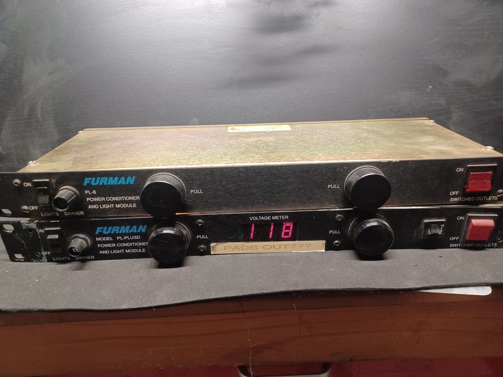 2 Furman Power Conditioner PL-8 & PL-PLUSD for Sale in Long Beach, CA ...