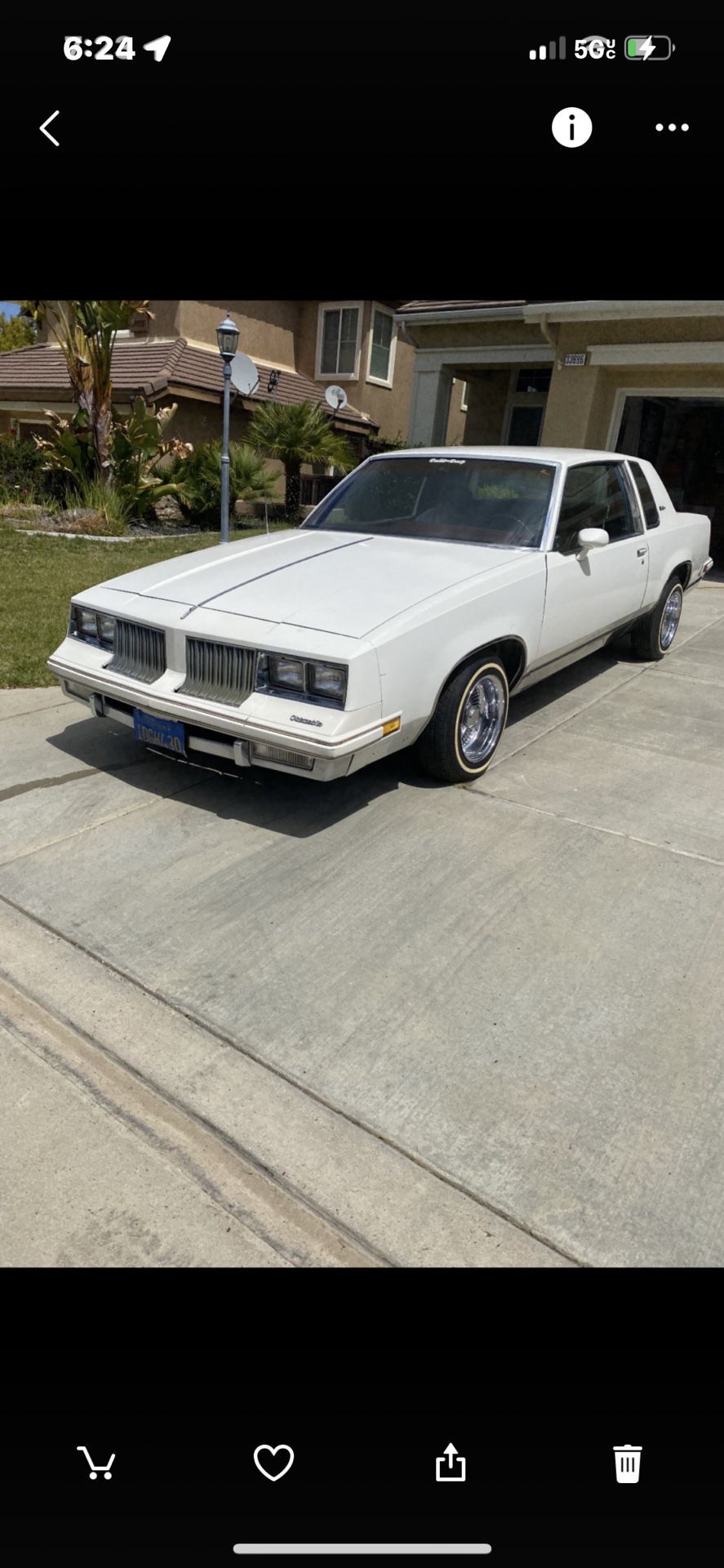 1981 Oldsmobile Cutlass Supreme for Sale in Wildomar, CA - OfferUp