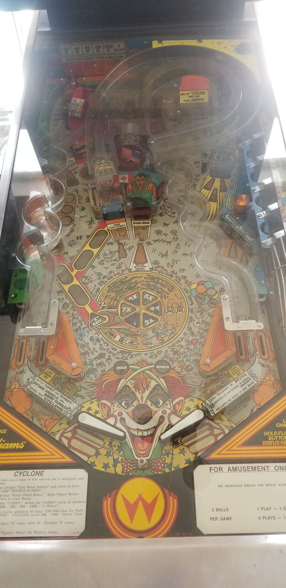 1988 Williams Cyclone pinball machine for Sale in Gilbert, AZ - OfferUp
