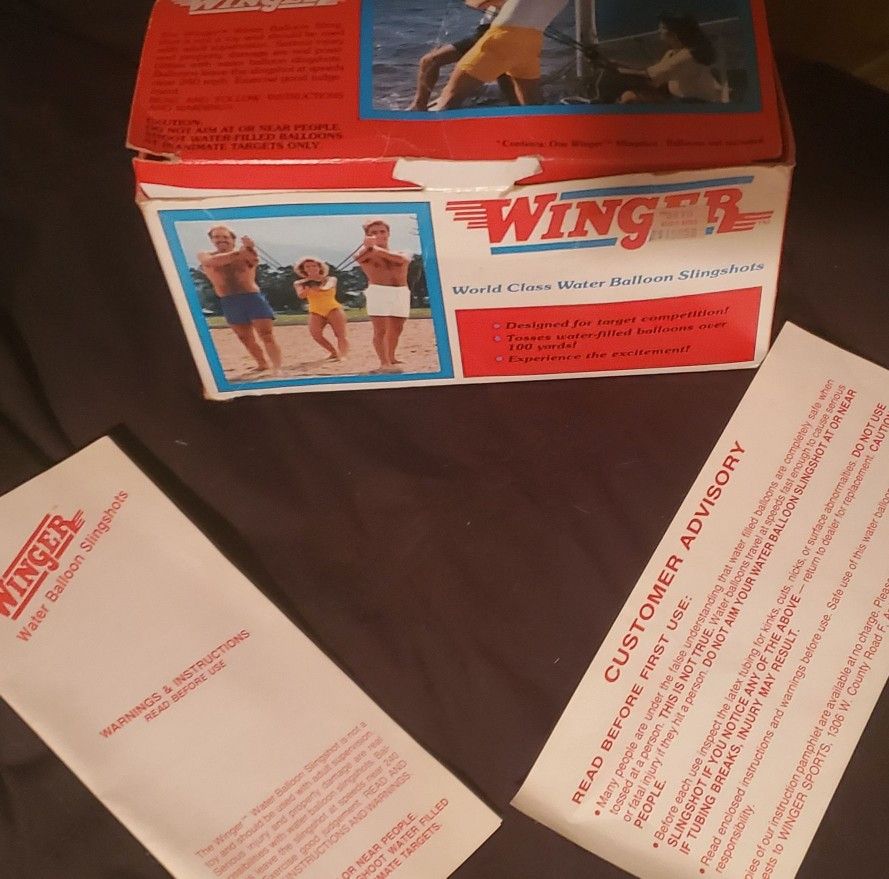 Winger - World Class Water Balloon Slingshot for Sale in Douglasville ...