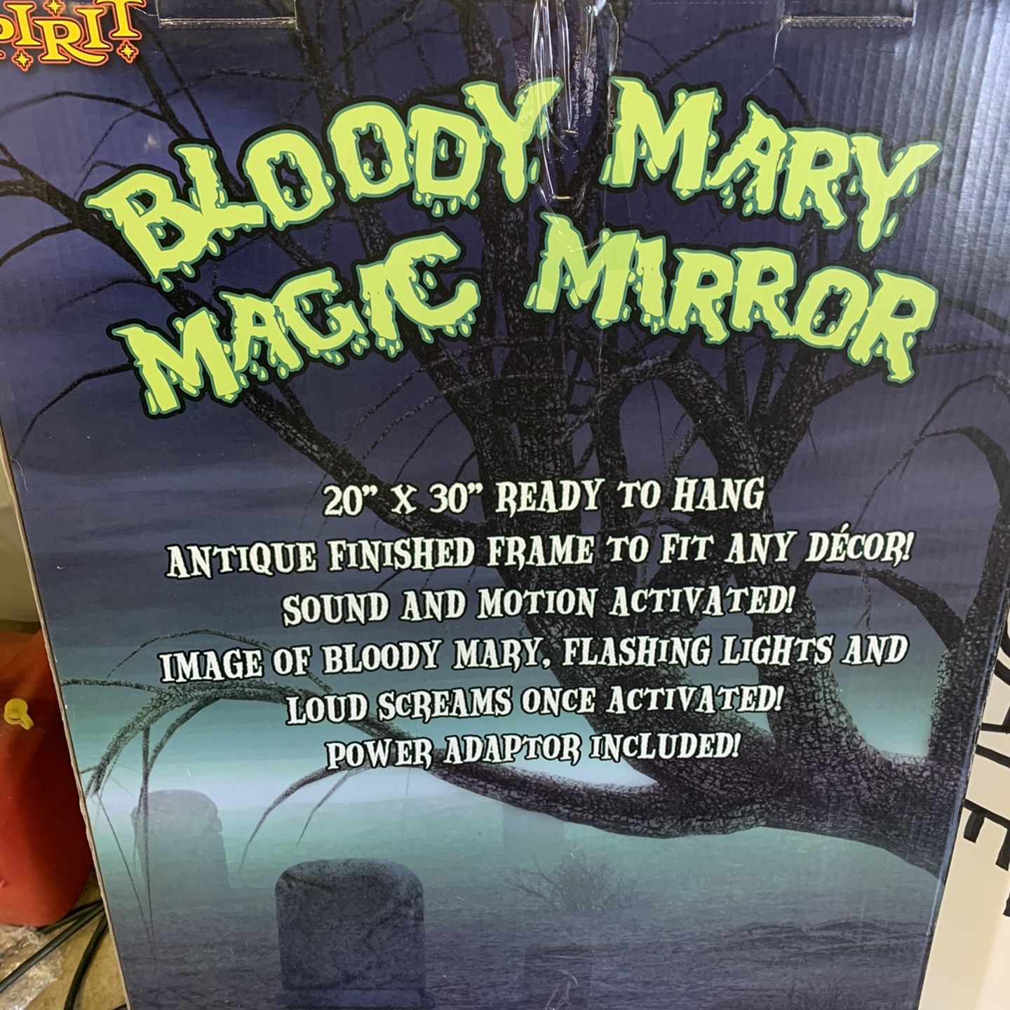 Bloody Mary Mirror Prop