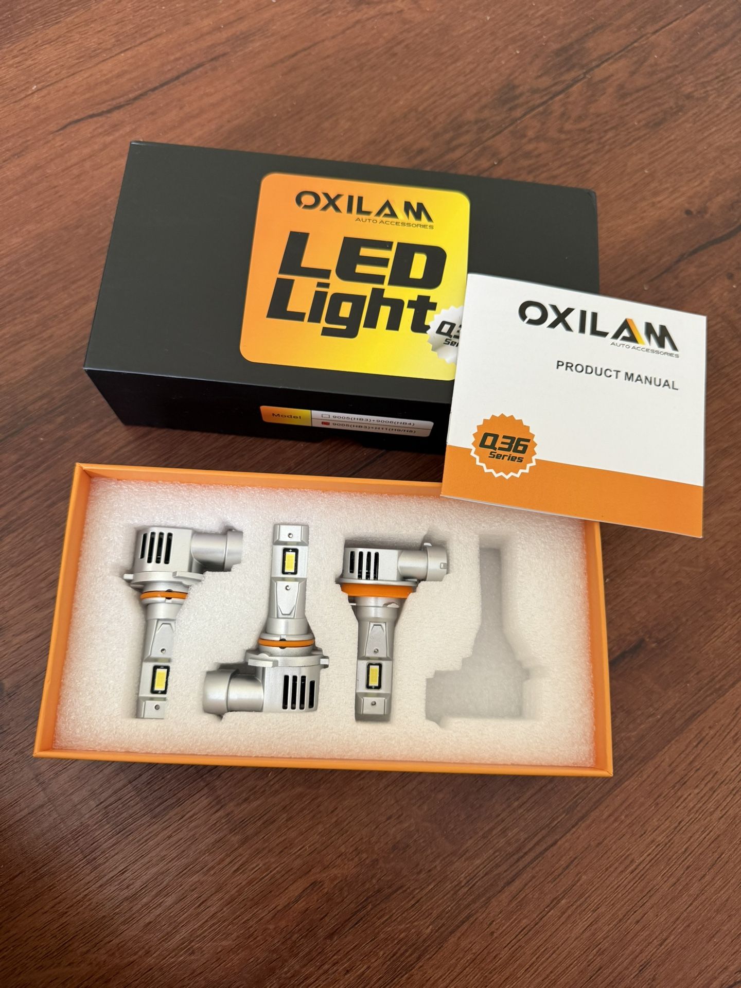 OXILAM H11 9005 LED Light Bulbs Combo, 44,000 Lumens 600% Brighter ...