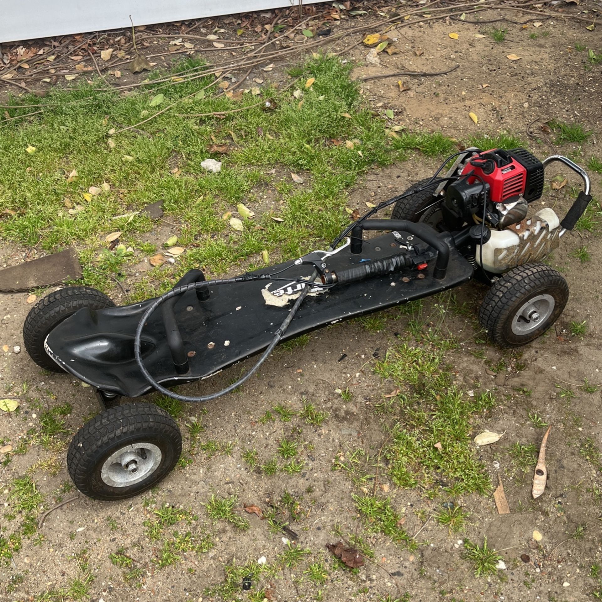 Gas Powered Skateboard