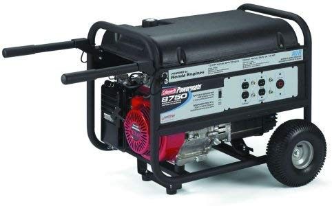 Coleman Powermate 8750 max watts 7000 running watts Honda GX 390 13hp ...