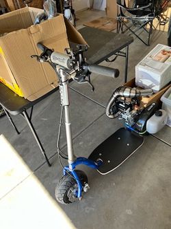 New Heavy Duty GP460 Silenced Pipe Goped Go Ped Bladez Uberscoot Evo ...