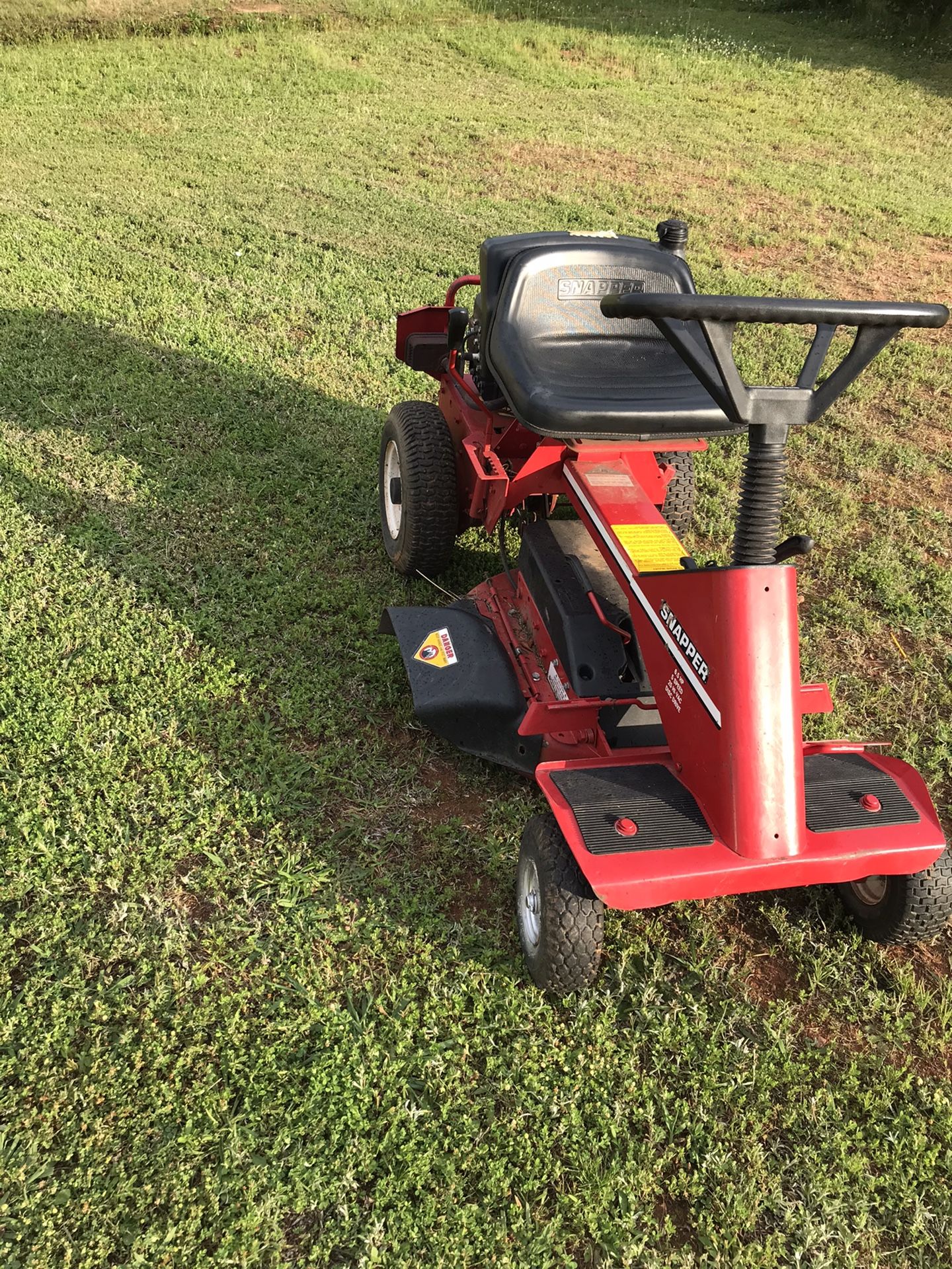 Snapper riding mower for sale for Sale in Piedmont, SC - OfferUp
