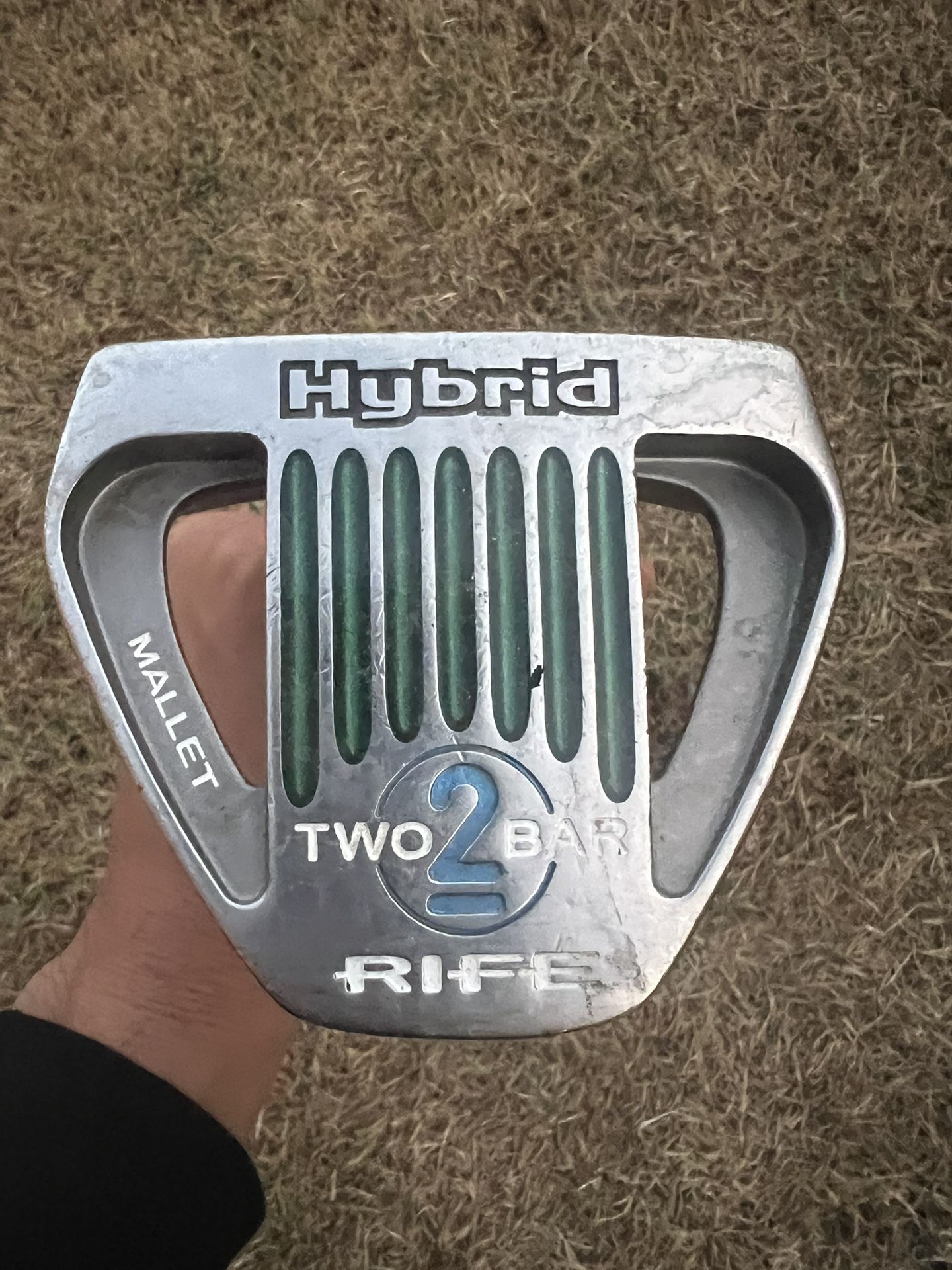 Rife 2 Two Bar Hybrid Mallet Putter 35” RECOMMENDED REGRIP for Sale in ...