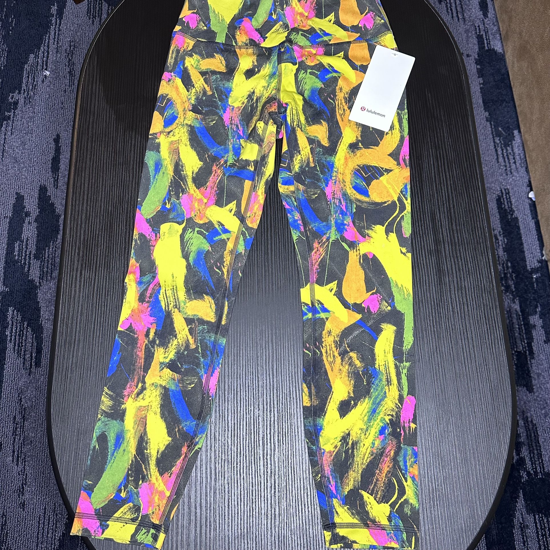 Lululemon Wunder Train HR Tight 25" NWT Size 8 (UNBM) Undertone Black ...