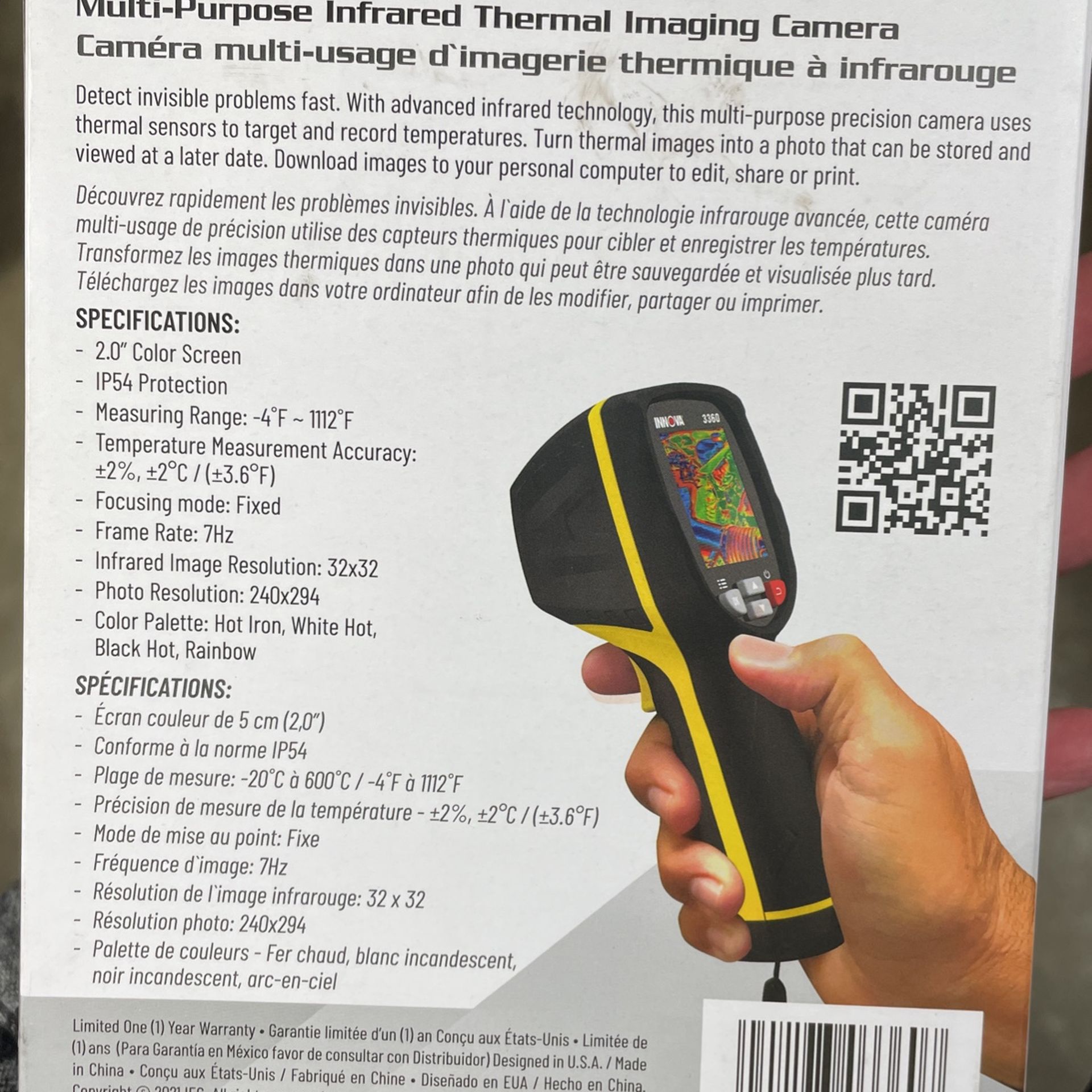 Innova Infrared Thermal imaging camera for Sale in Seattle, WA - OfferUp