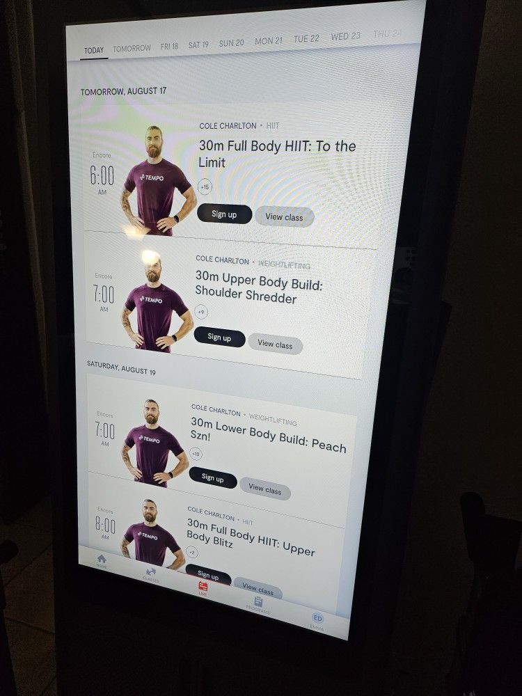 Tempo Studio + Bench & Rack (Great Condition) for Sale in San Diego, CA ...