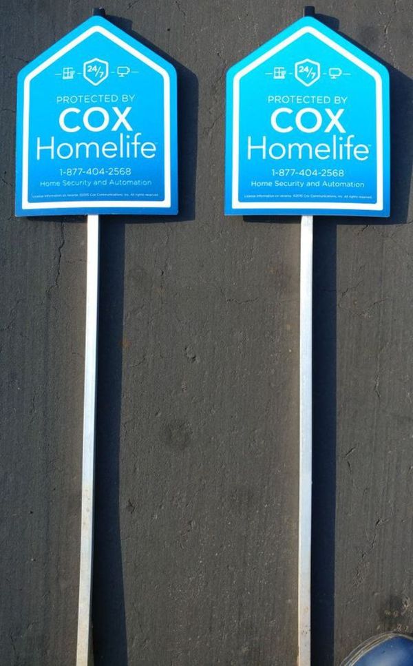 Household Security Signs