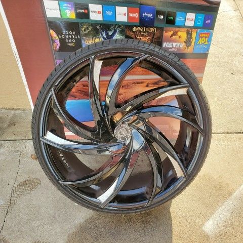 24 LEXANI WHEELS CYCLONE for Sale in Compton, CA - OfferUp