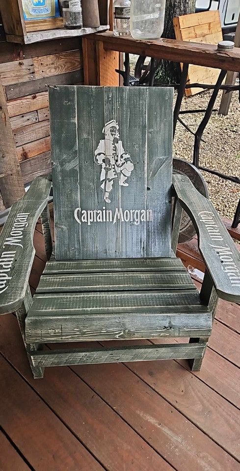 Captain Morgan Adirondack Chairs for Sale in Brooksville, FL - OfferUp