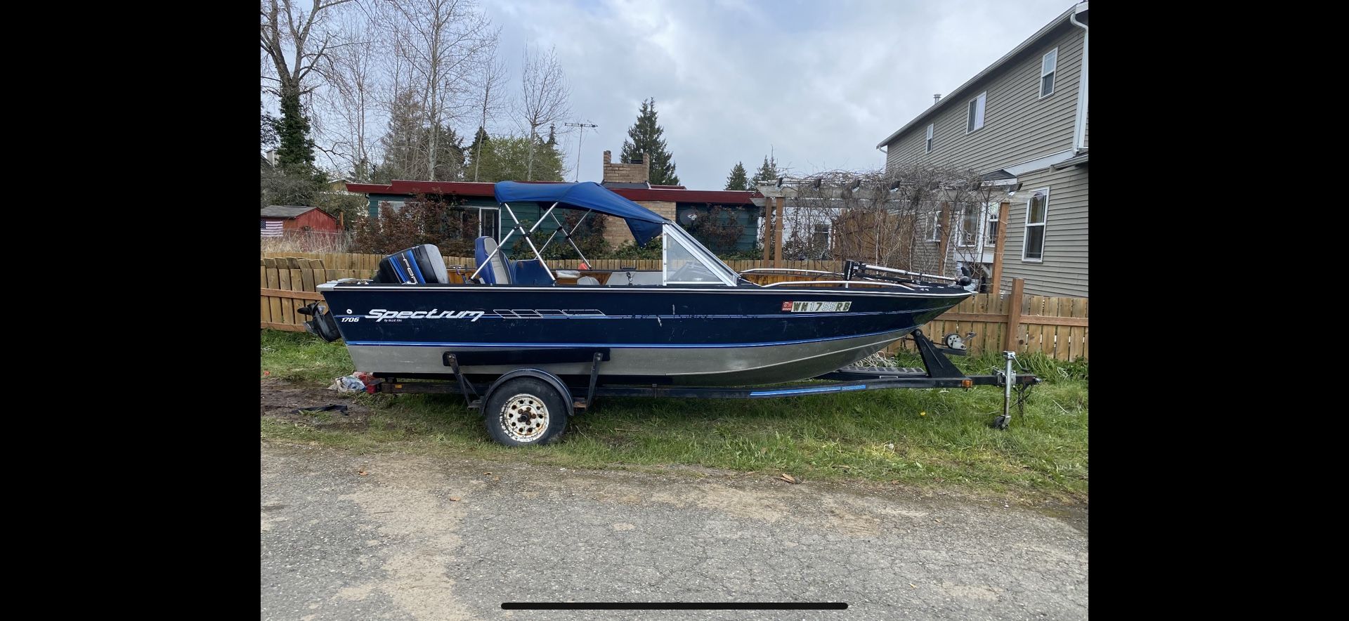 1991 17ft Spectrum Boat for Sale in Bothell, WA - OfferUp