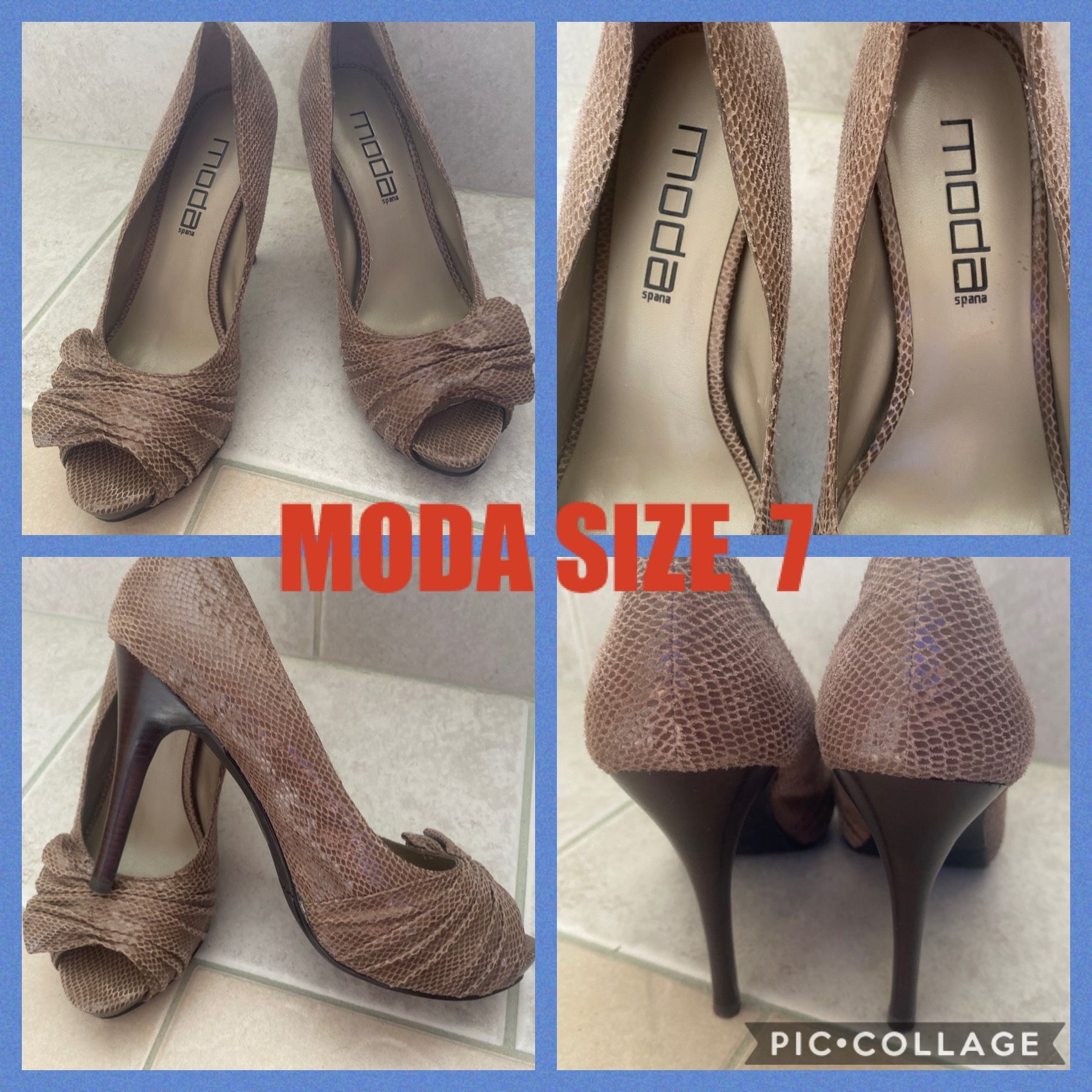 MODA HEELS SIZE 7 for Sale in Lyman, SC - OfferUp