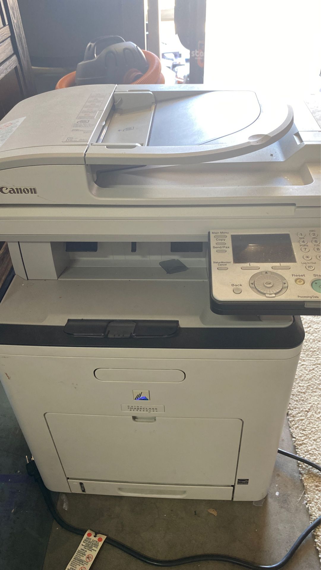 Canon mf9220cdn color multifunction printer copier fax for Sale in ...