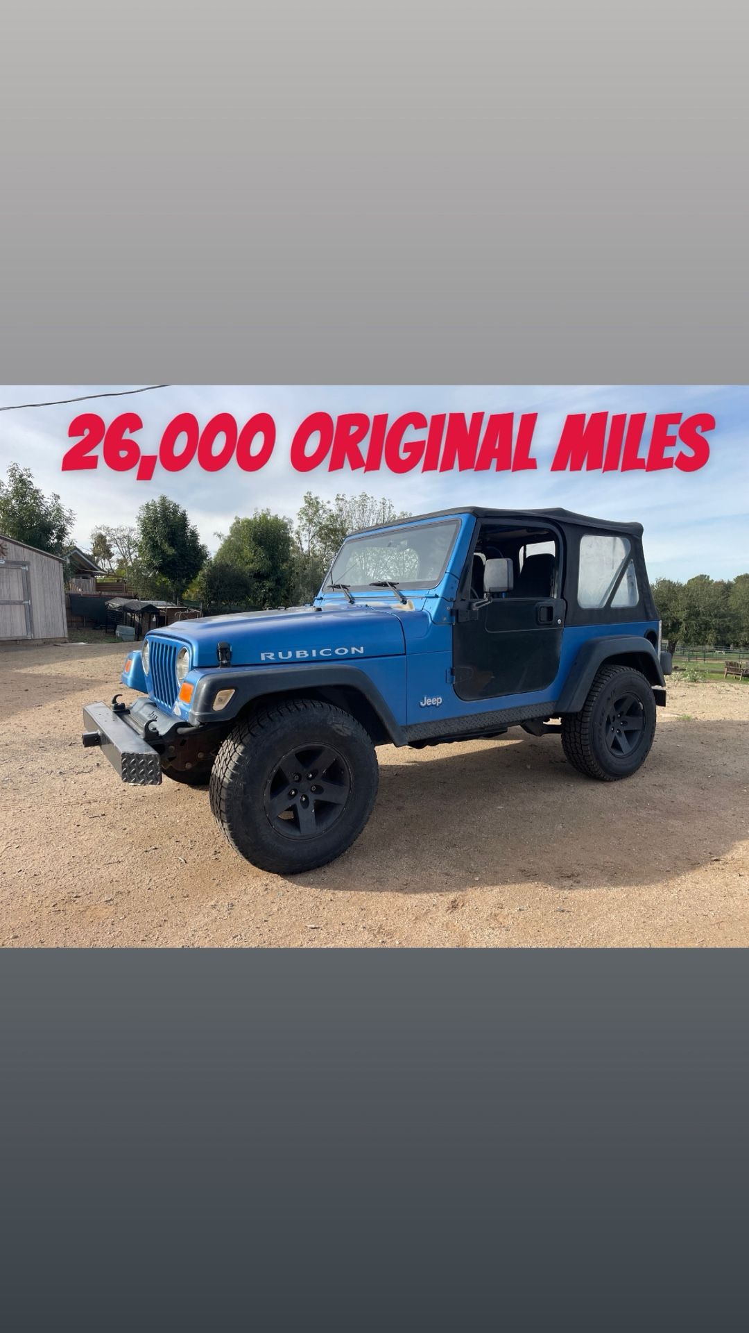 2003 Jeep Wrangler for Sale in Valley Center, CA - OfferUp