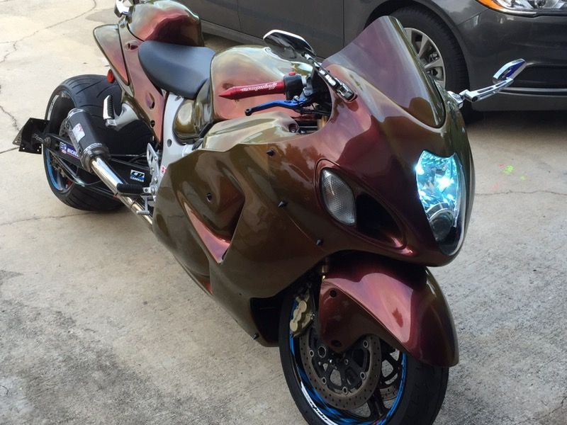 Custom Hayabusa With Neon