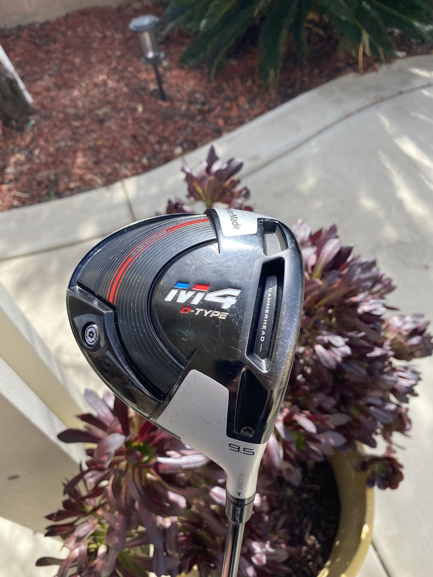 NICE CUSTOM TAYLORMADE M4 D-TYPE DRAW GOLF DRIVER 9.5* W CUSTOM ORDERED ...