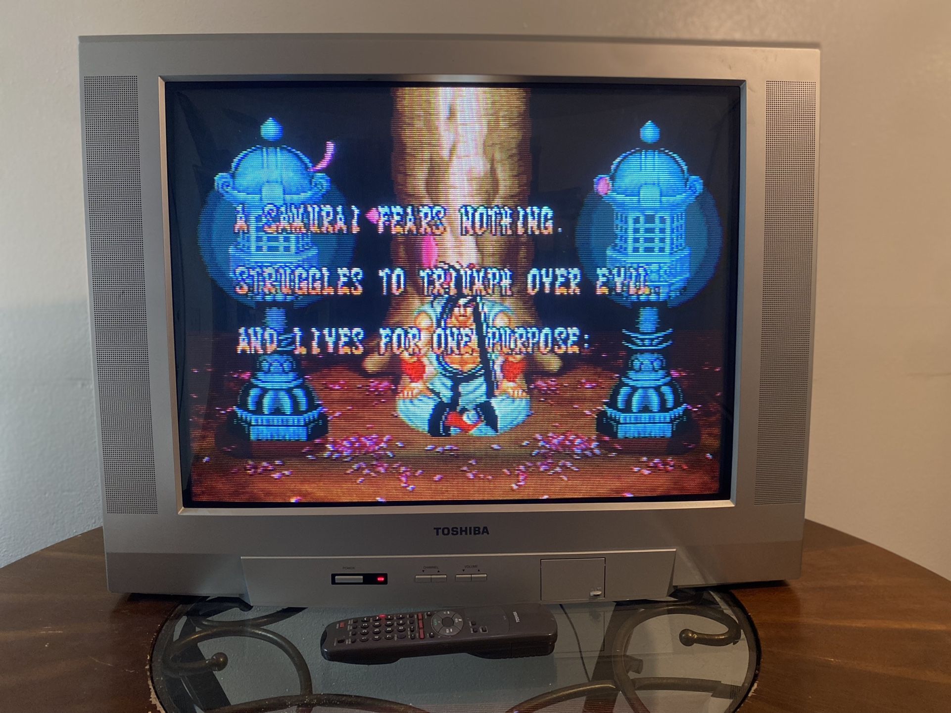 Toshiba 27in CRT TV (27A44) With Remote for Sale in San Antonio, TX ...