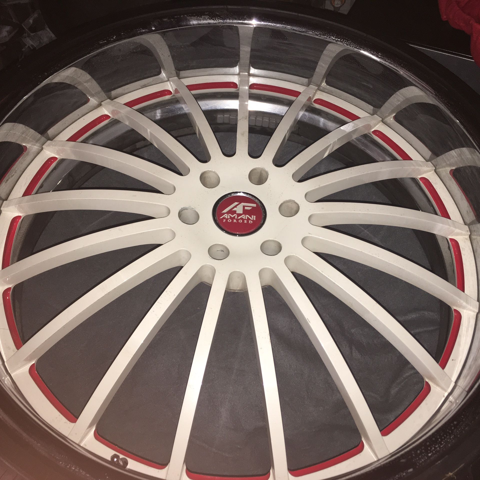 28 inch Armani Forged Rims w/ new tires. for Sale in Dallas, TX - OfferUp