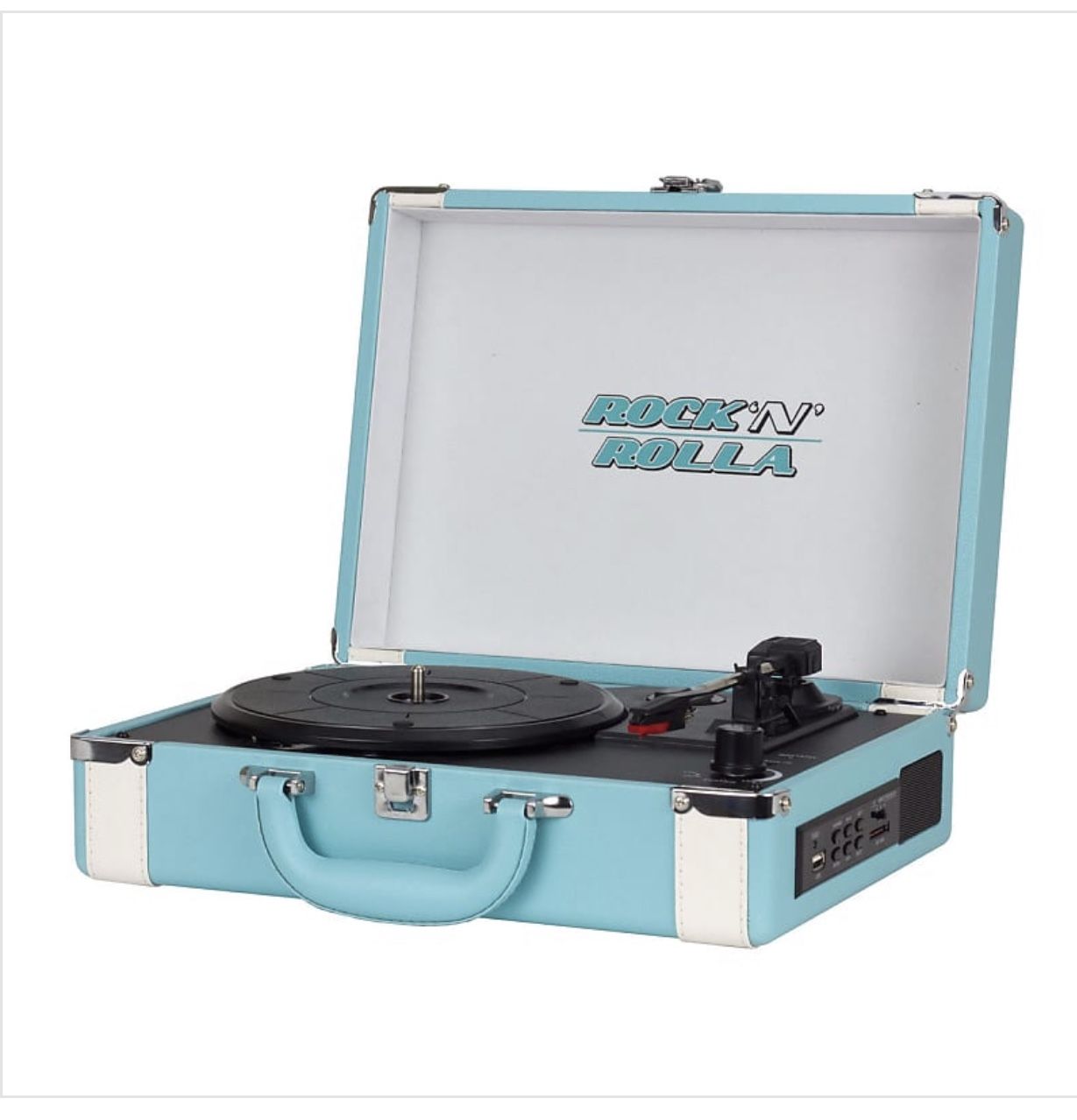 Rock 'N' Rolla Premium - Portable Bluetooth USB Vinyl Record Player ...