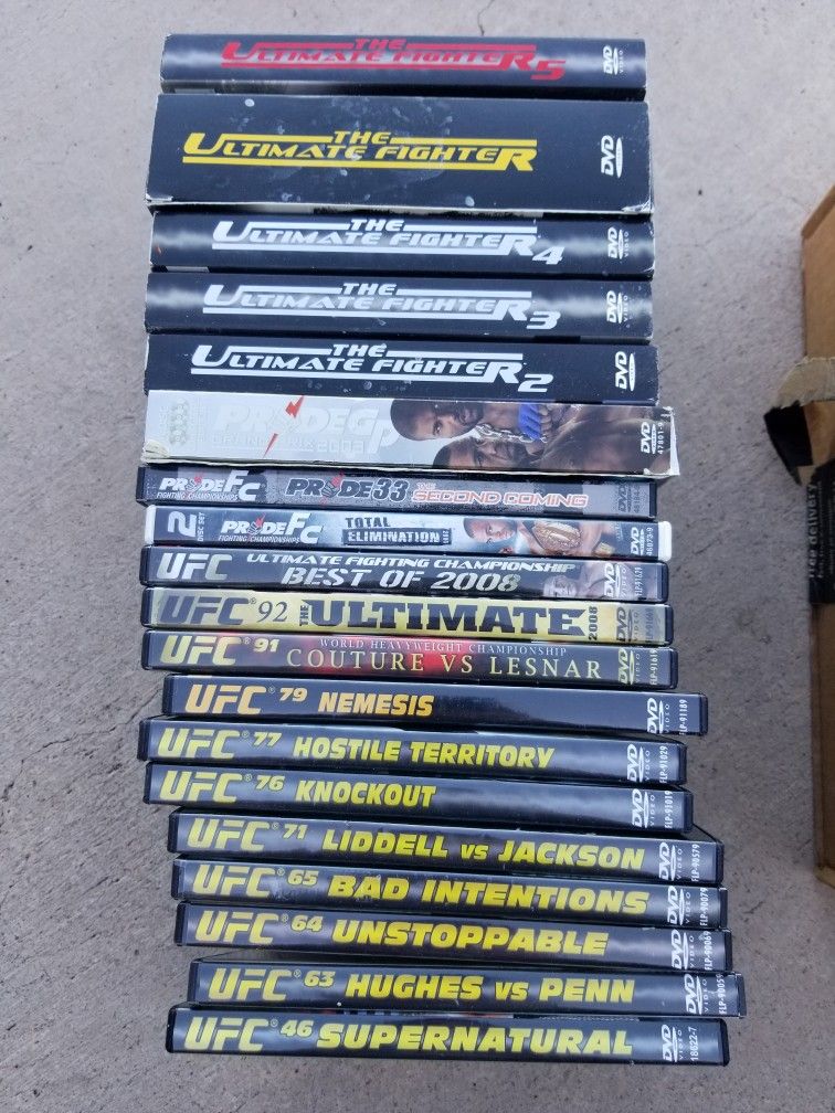 UFC DVDs for Sale in Tubac, AZ - OfferUp