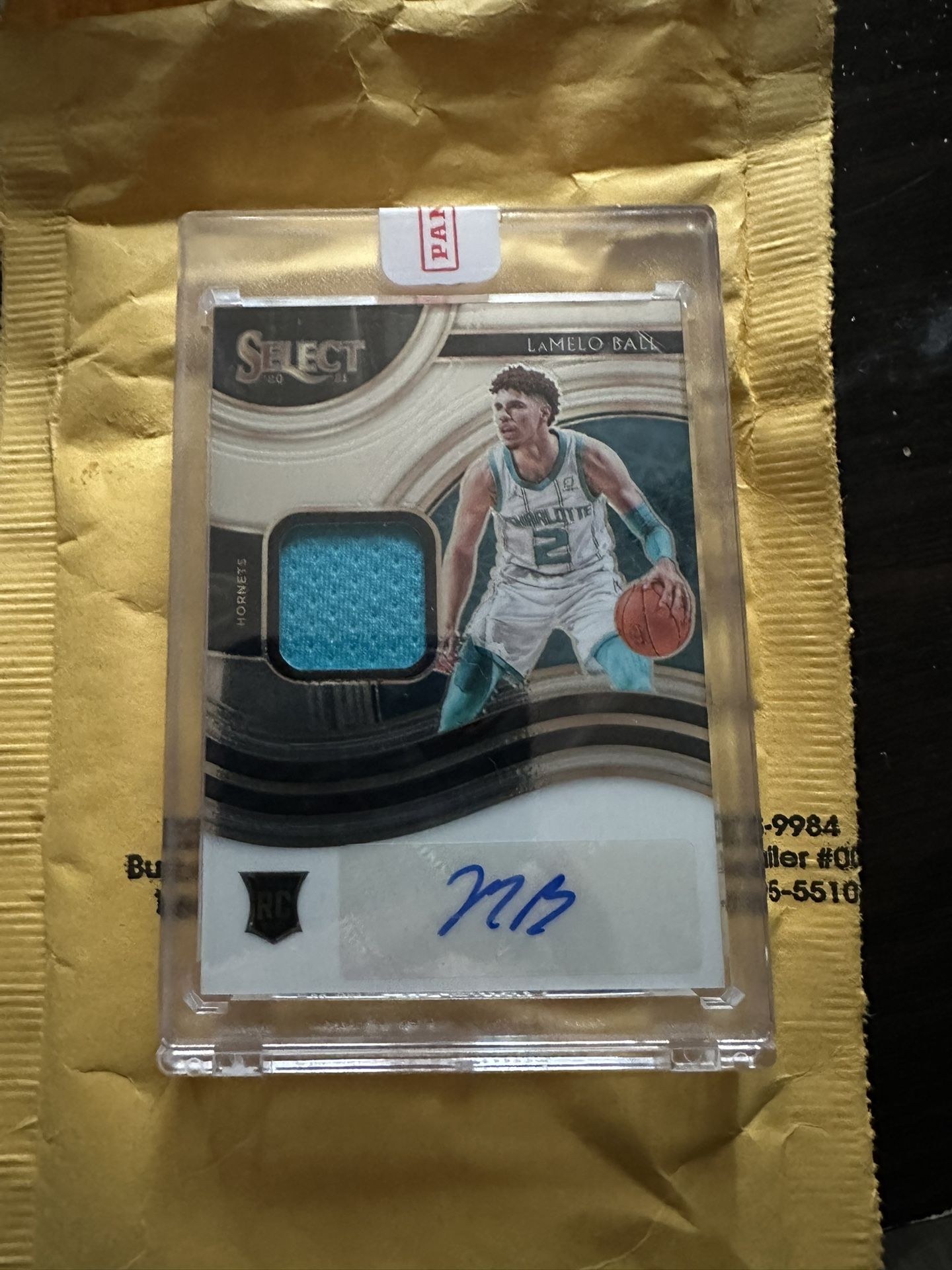 2020 Panini Select Basketball Lamelo Ball Rookie Patch Auto for Sale in ...