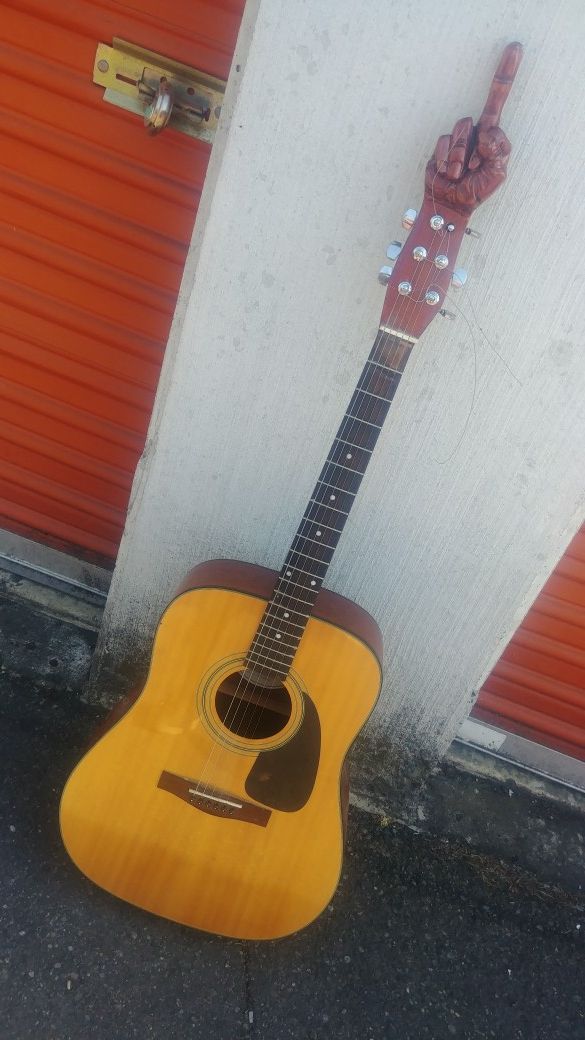 Fender dg11 natural dg-11 custom middle finger carving guitar for Sale ...