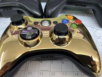 Gold Xbox 360 Controller