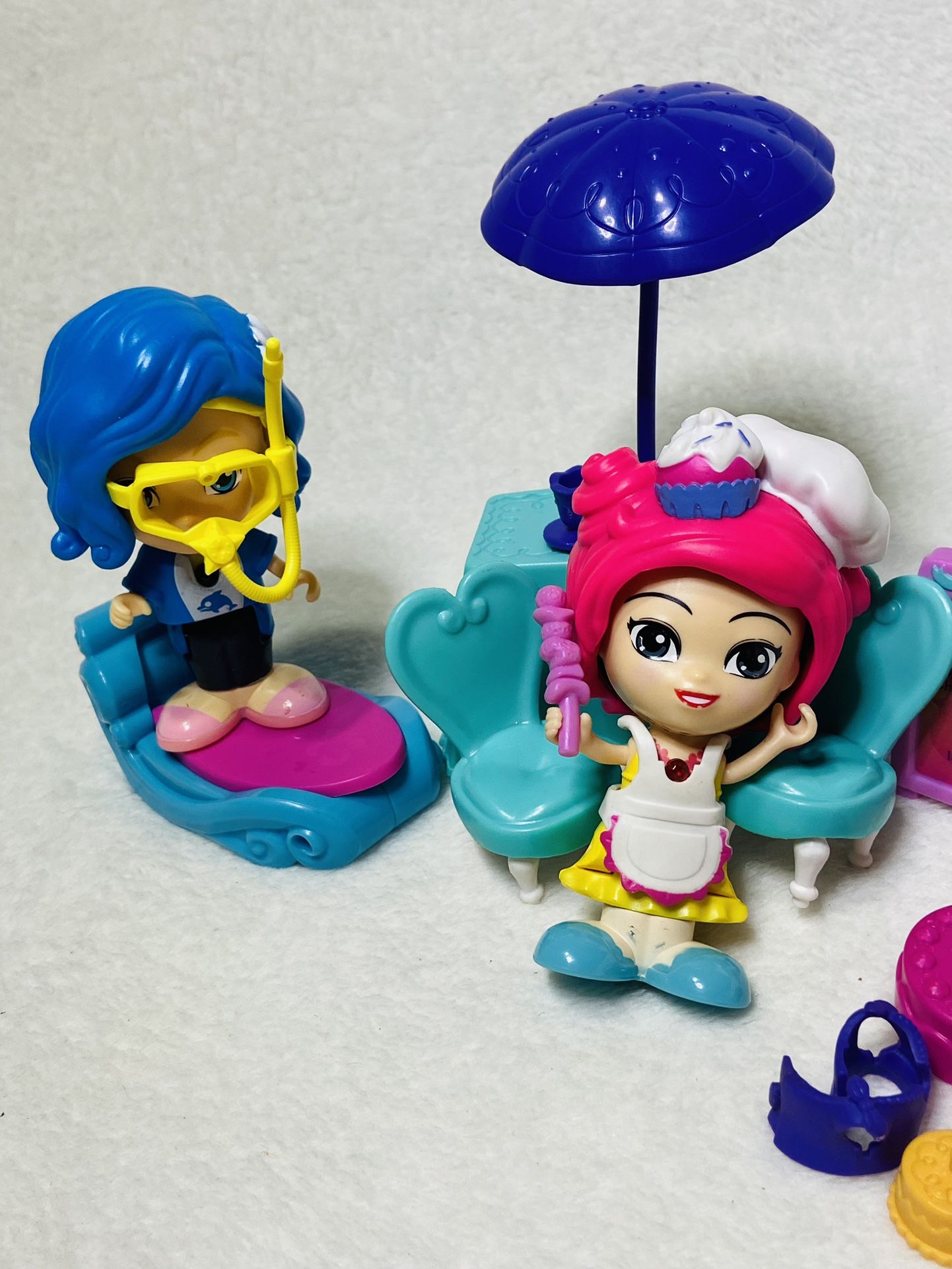VTech Flipsies Doll Bundle Colorful Mini Dolls Ocean Theme + Bakery ...