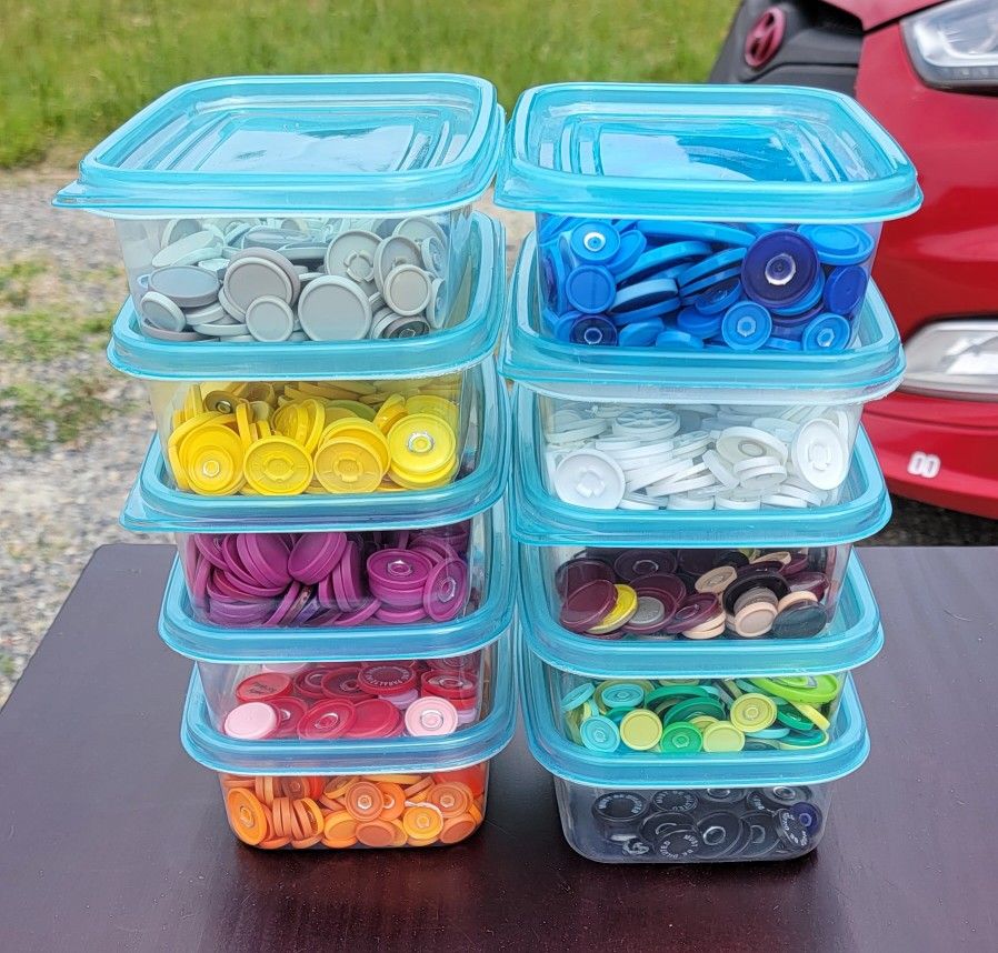 Medication Vial Cap Crafts