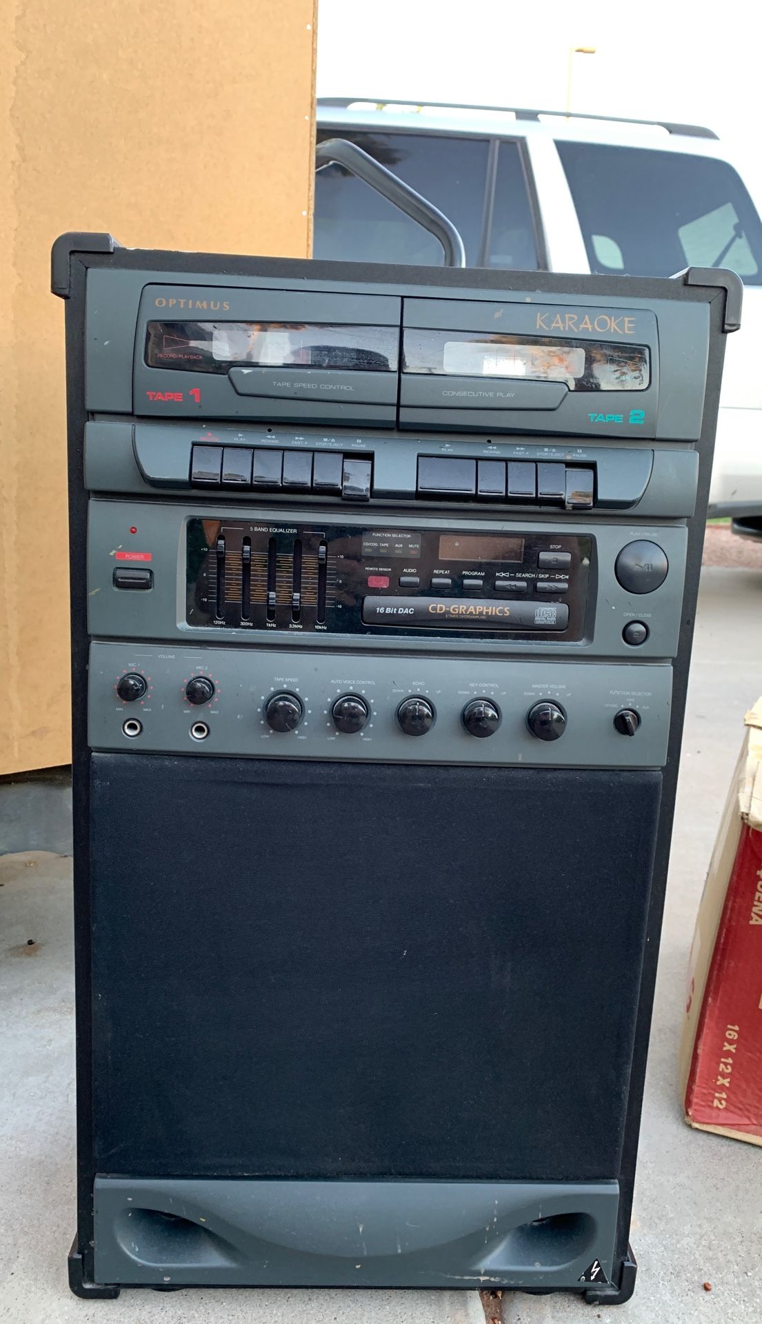 Optimus KARAOKE MACHINE for Sale in Gilbert, AZ - OfferUp