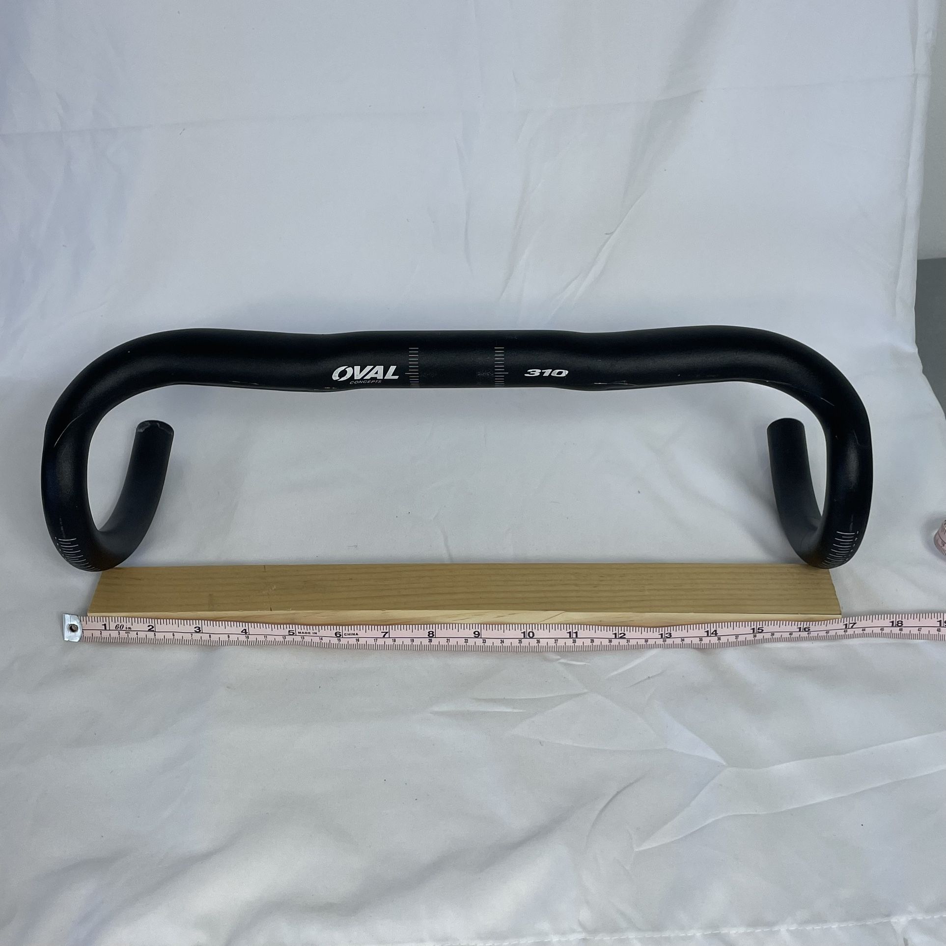 Oval Concepts 310 Aluminum Road Bicycle Handlebars Ergo bend 31.8 x 44 ...