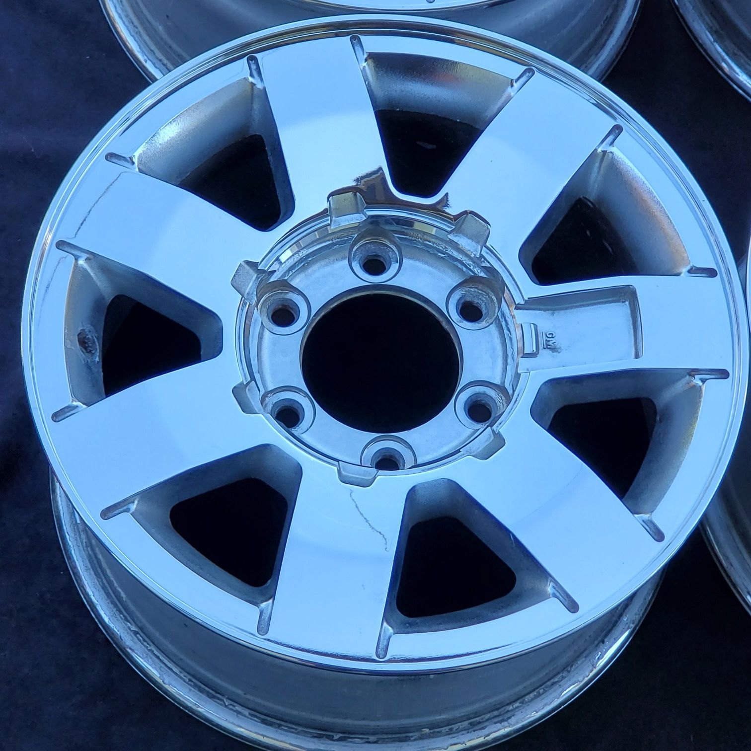HUMMER H3 GM OEM 16" wheels rims Chrome 6x139.7 w/Caps 6X5.5 for Sale ...
