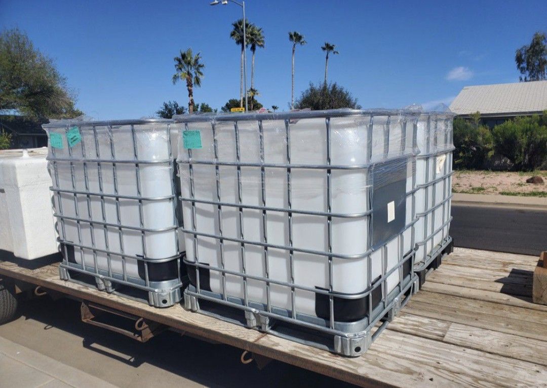 275 Gallon IBC Tote - Water Tank - Only Used For Drinking Water for ...