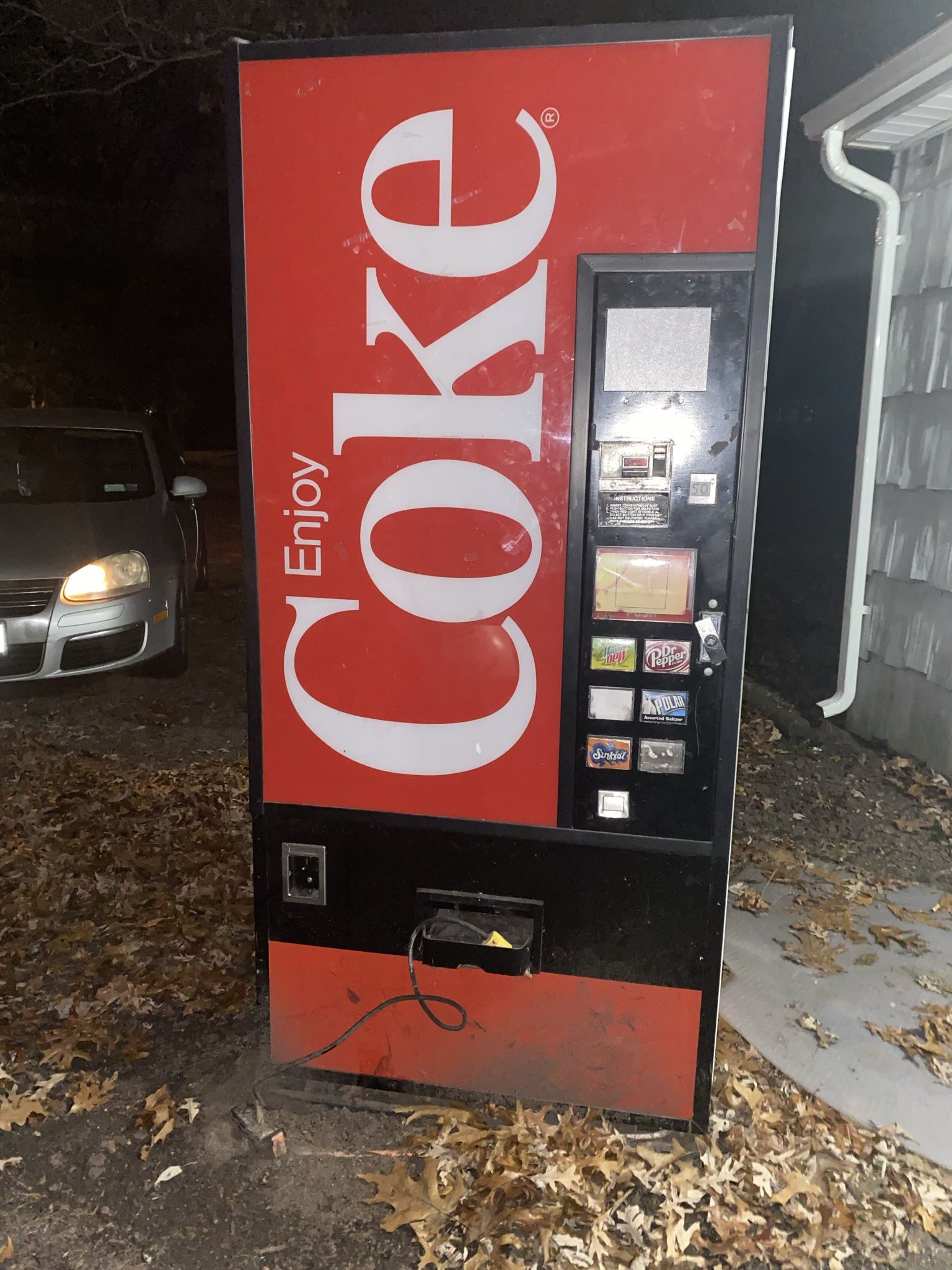 Coca Cola Vending Machine Buttons