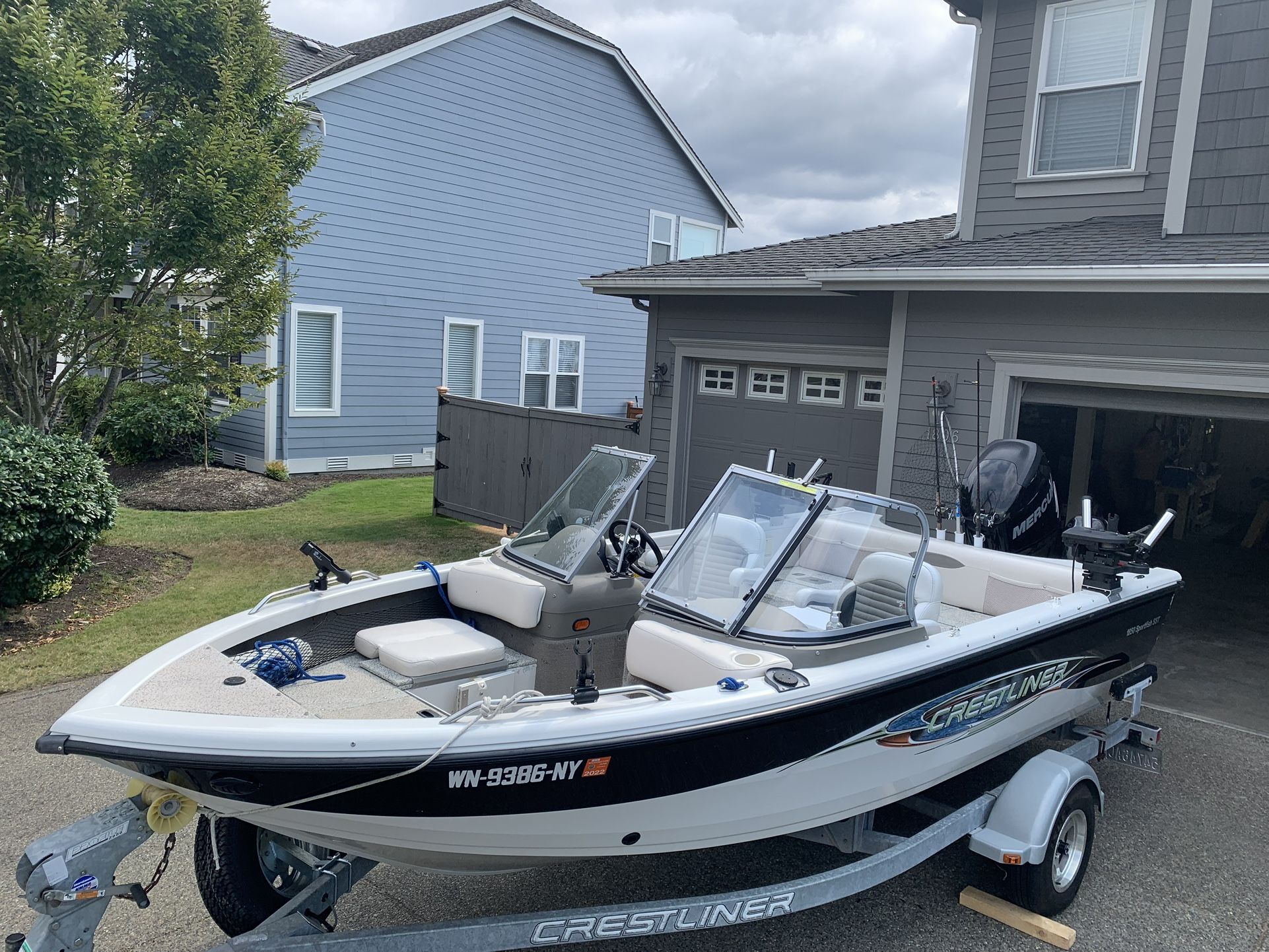 2006 Crestliner 1850 sportfish SST for Sale in Federal Way, WA - OfferUp