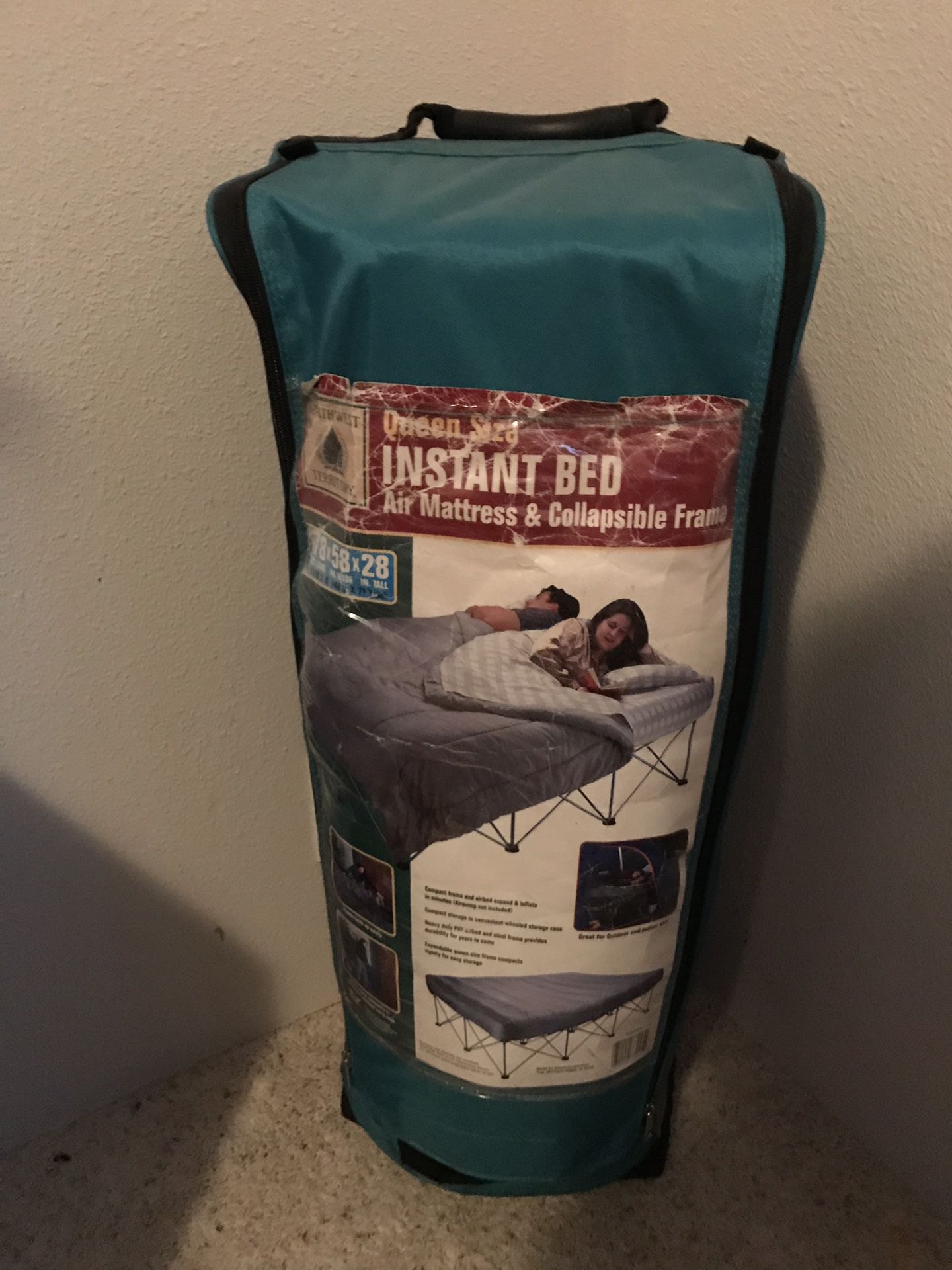 Northwest Territory queen size air mattress instant bed. for Sale in ...