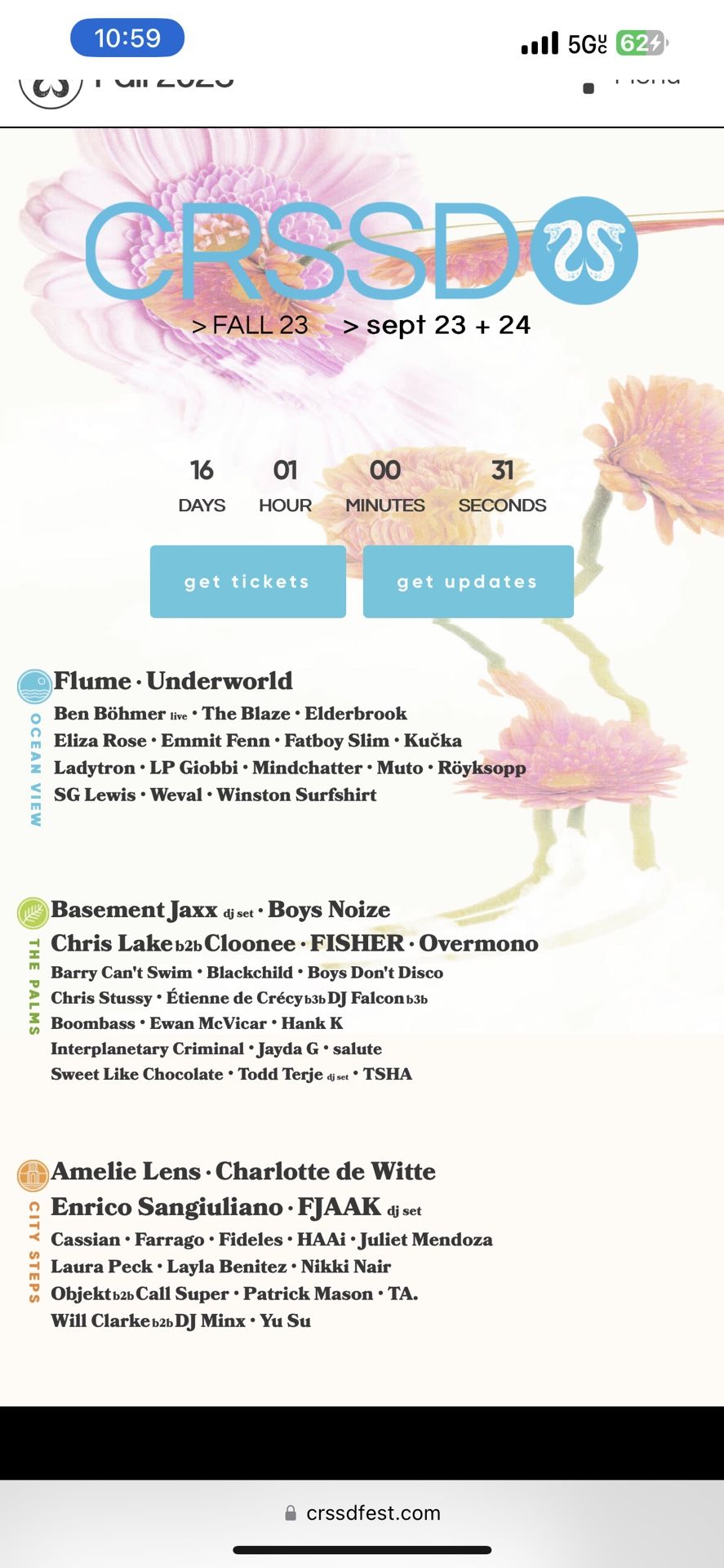 CRSSD 2023 2 Tickets for Sale in San Marcos, CA - OfferUp