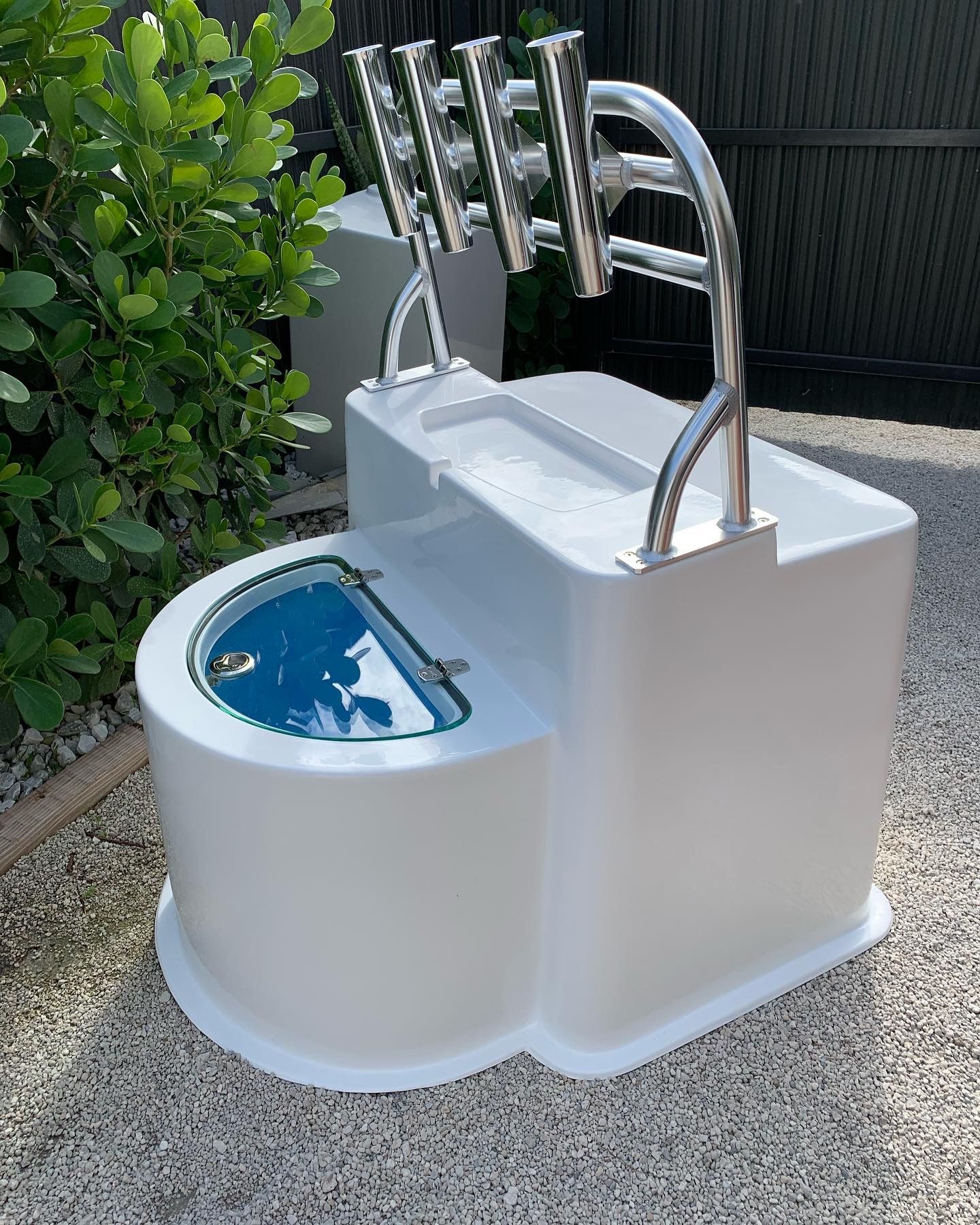 2023 Fiberglass Boat Leaning Post Livewell Seat for Sale in Miami, FL ...